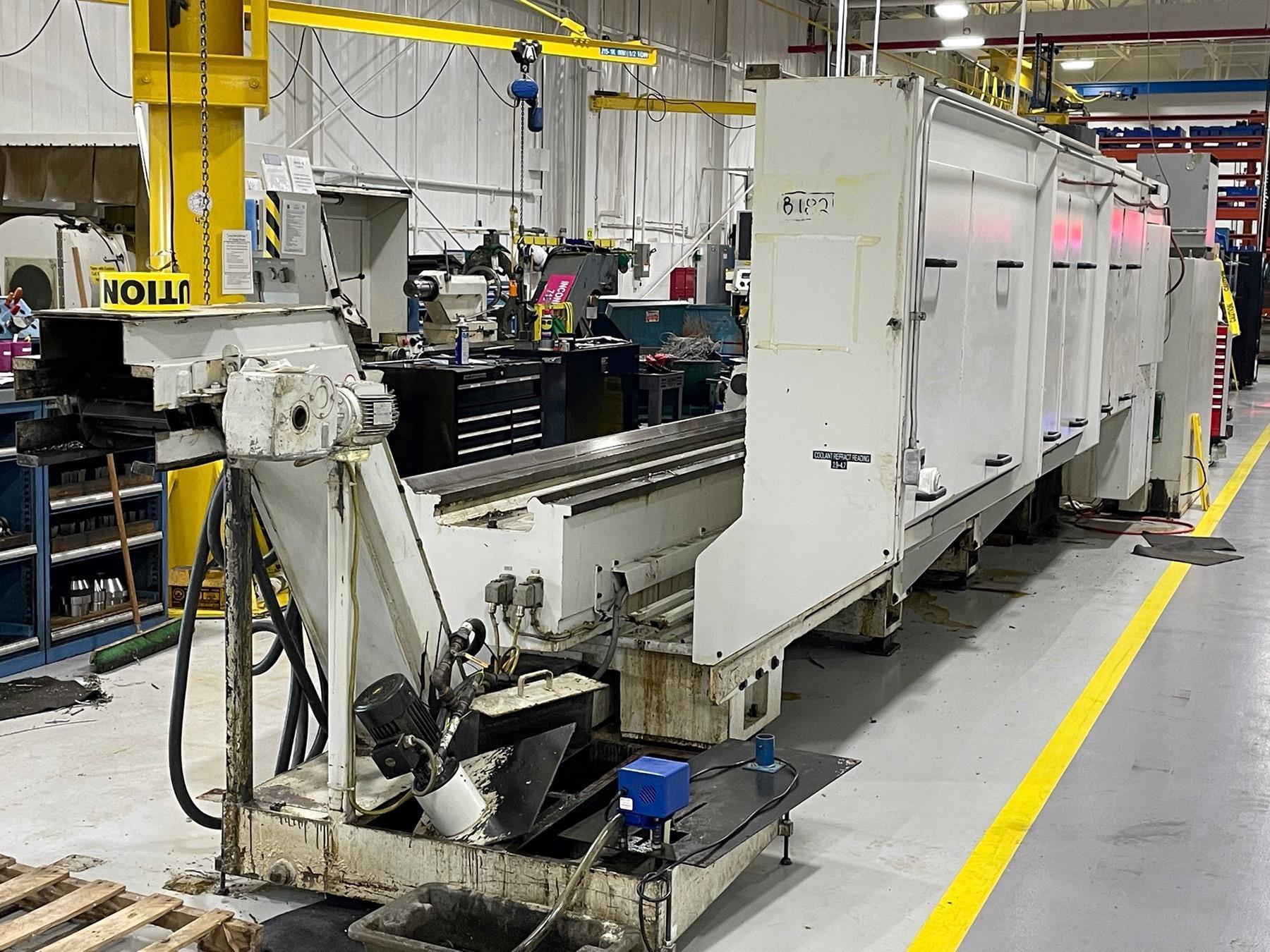 USED, WEILER MODEL E90 CNC HOLLOW SPINDLE LATHE | Harris Machine Tools