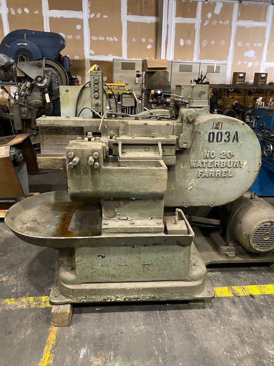 3/8″ Waterbury Farrel #20 Flat Die Hand Feed Thread Roller | FH ...