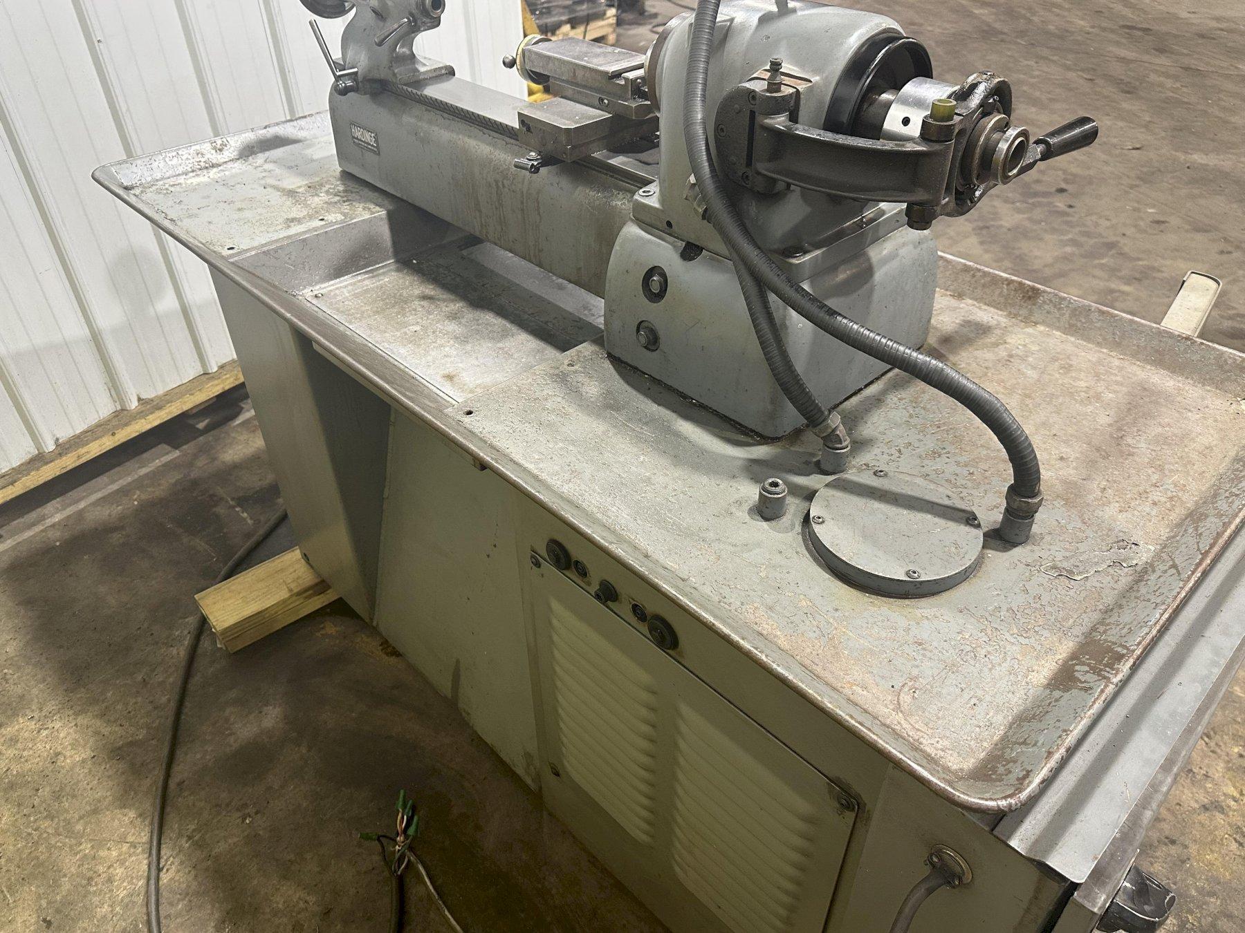 9″ x 28″ HARDINGE MODEL #DV-59 ENGINE LATHE | D&D Industries, Inc.