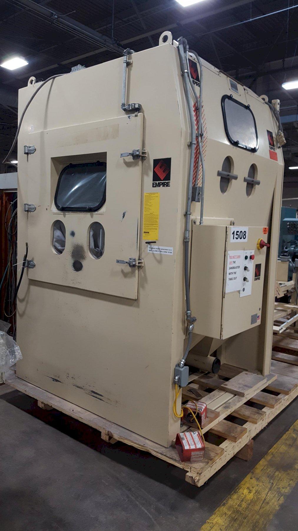 Empire Pro-finish Model 7272 PRC-12 Abrasive Blast Finishing System ...
