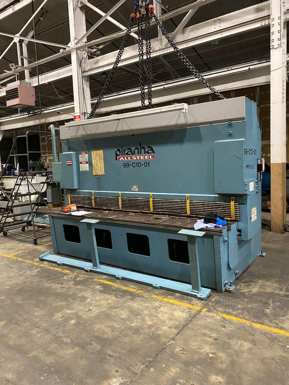 PIRANHA ALLSTEEL | Hariton Machinery Company, Inc.