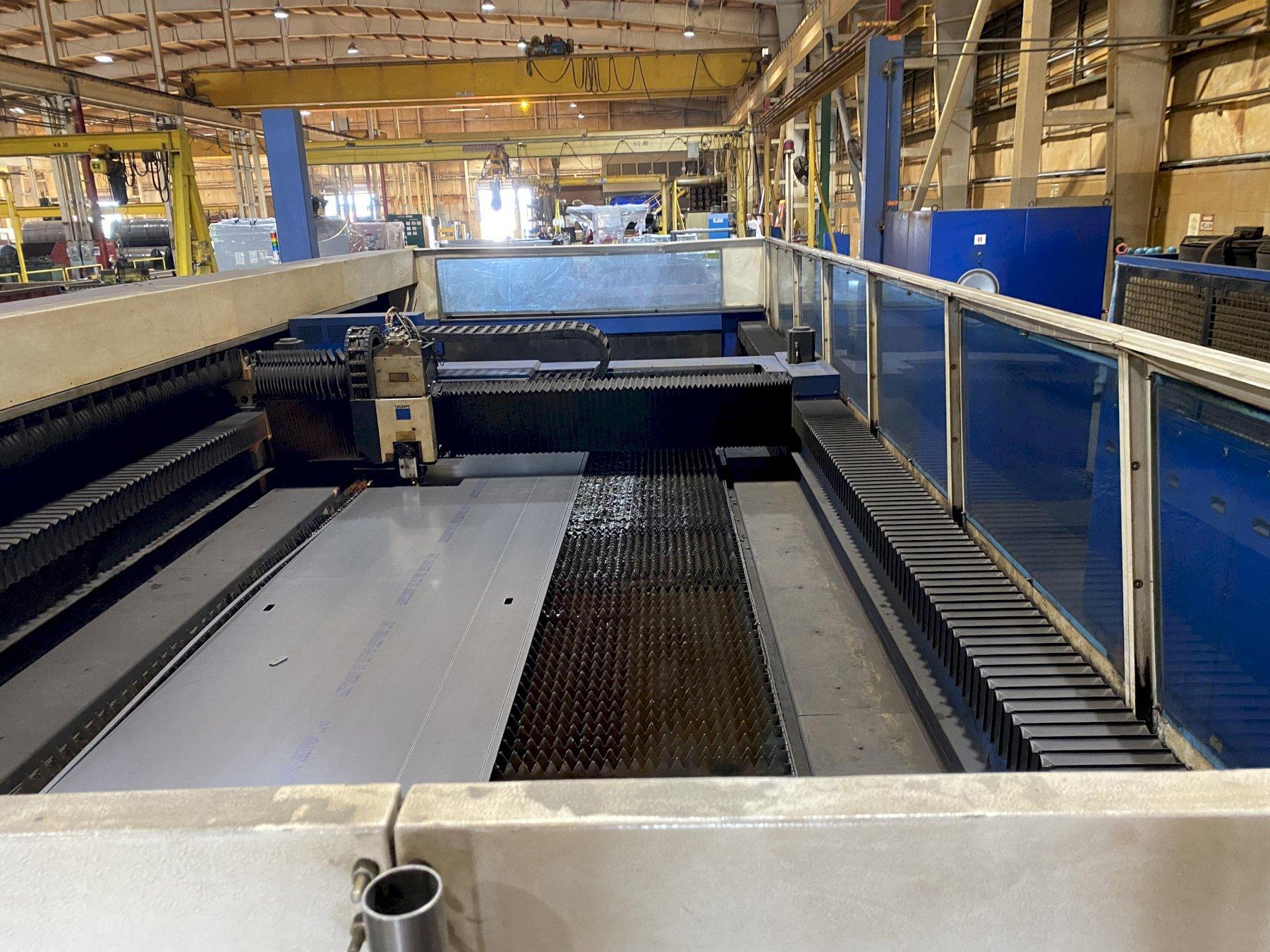 5,000 WATT TRUMPF TRUMATIC 6050 CNC LASER WITH NEW TRUFLOW 5000 ...