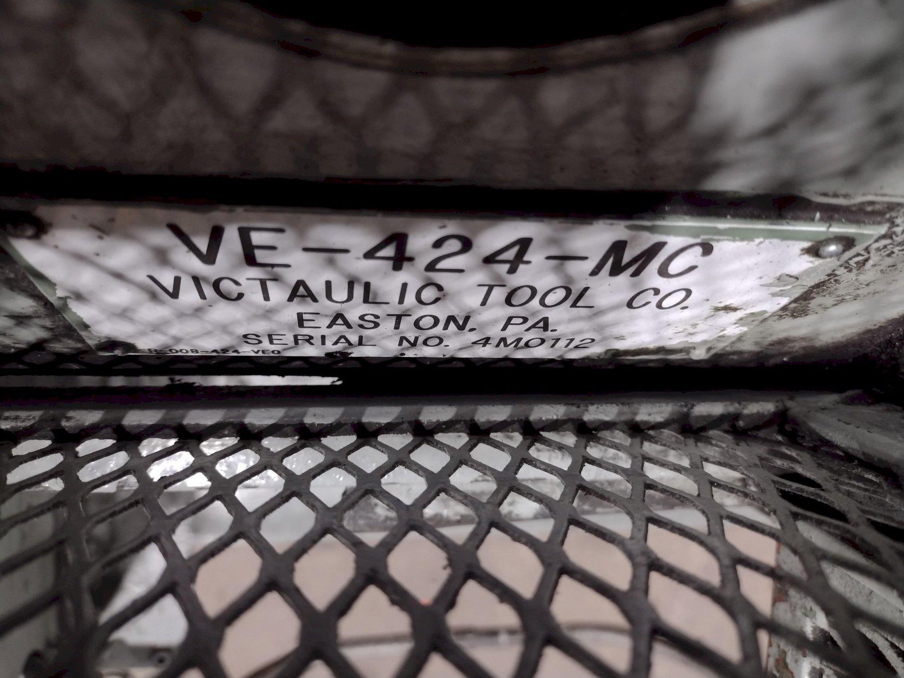 VICTAULIC PIPE GROOVING MACHINE: STOCK #19516