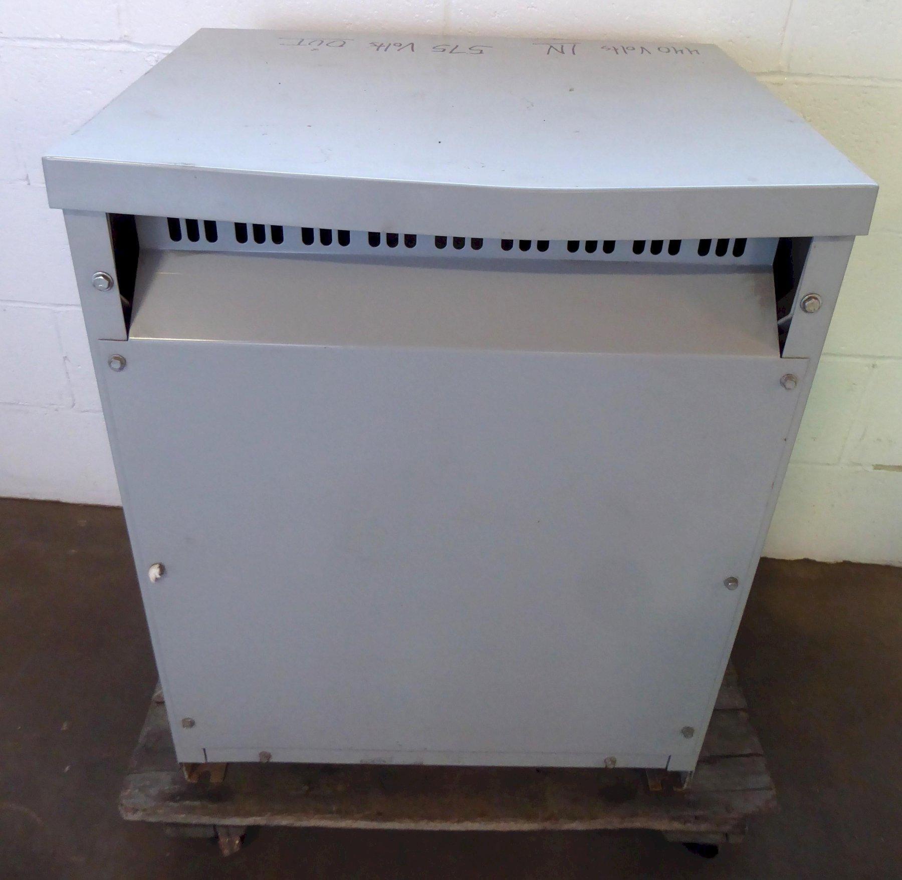 9 KVA Cutler-Hammer Transformer, 480 Volts Primary, 575 Volts Secondary ...