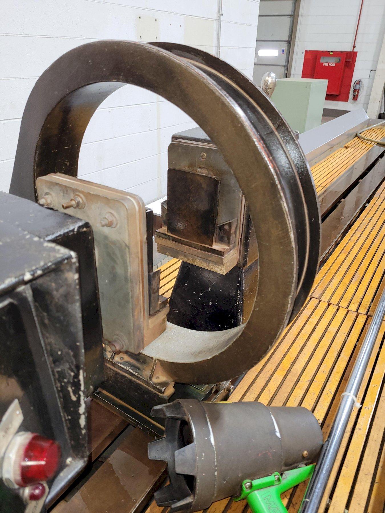 Uresco 144” Magnetic Particle Inspection Machine Model #3509B 15” Coil ...