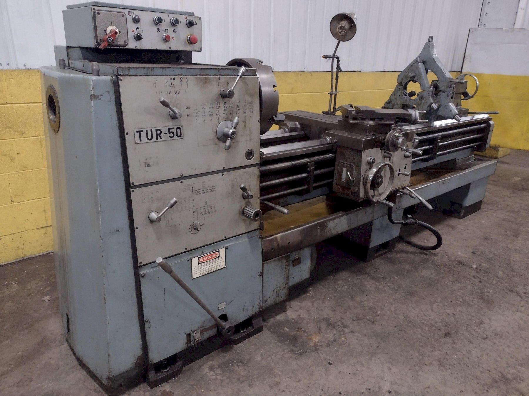18″ X 82″ TOOLMEX MODEL TUR-50 ENGINE LATHE. STOCK # 1264022 | G-2000 Inc.