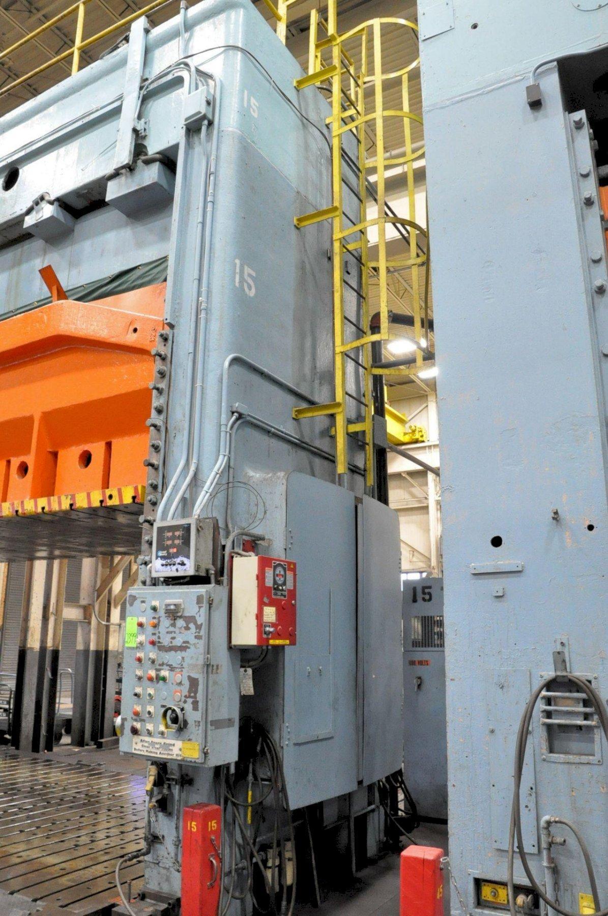 1000 Ton Bliss 4-Point Mechanical Straight Side Press, 36″ Stroke, 63 ...