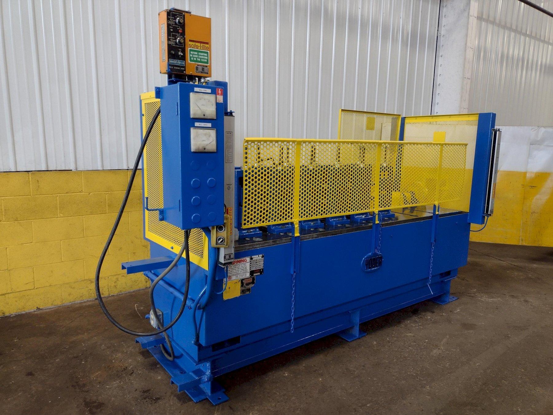 6 STAND x 1.5′ YODER MODEL M1-1/2 ROLLFORMER WITH 8″ ROLL SPACE: STOCK ...