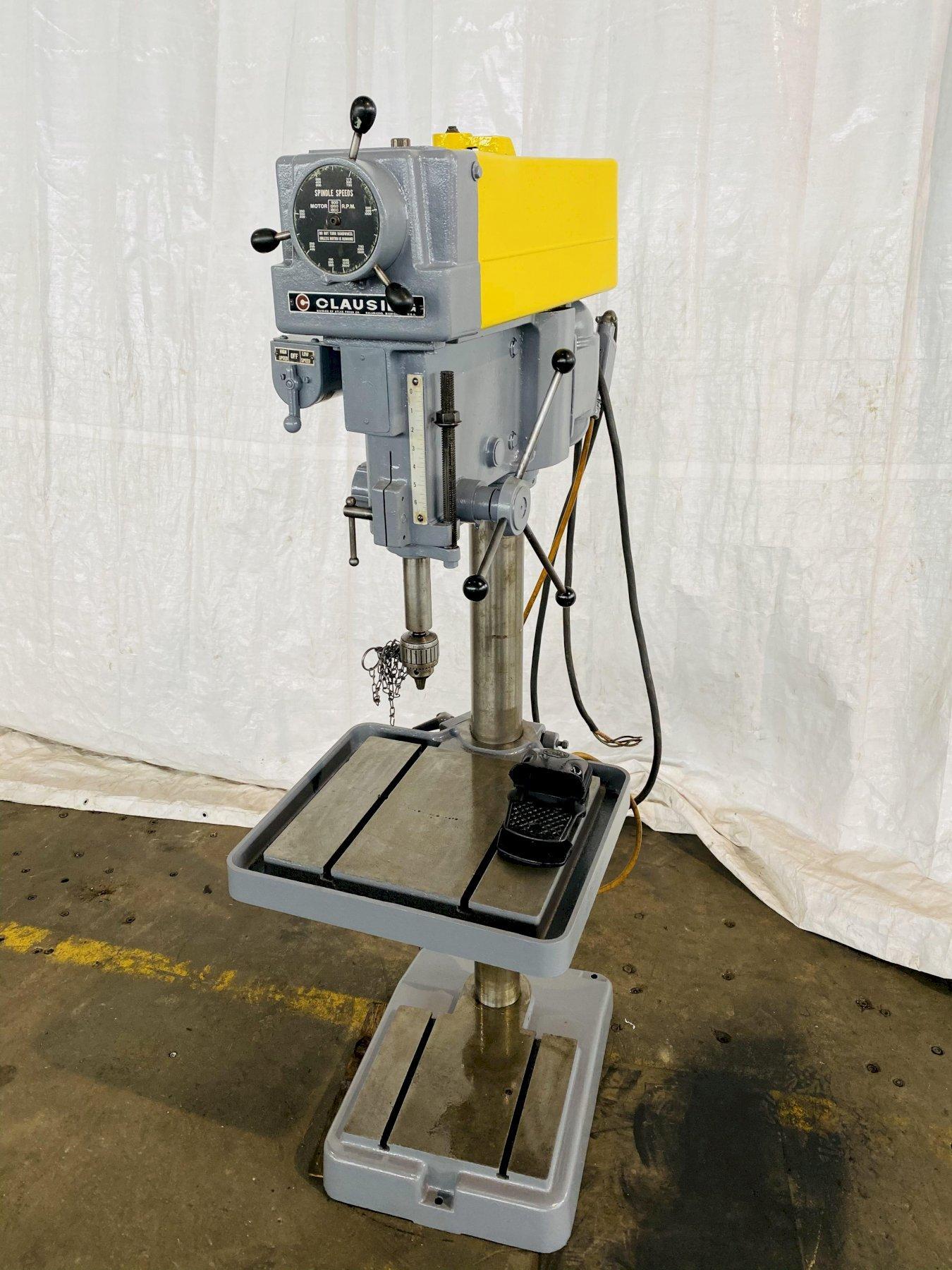 20″ CLAUSING MODEL 2277 VARIABLE SPEED DRILL PRESS. STOCK # 1161620 | G ...