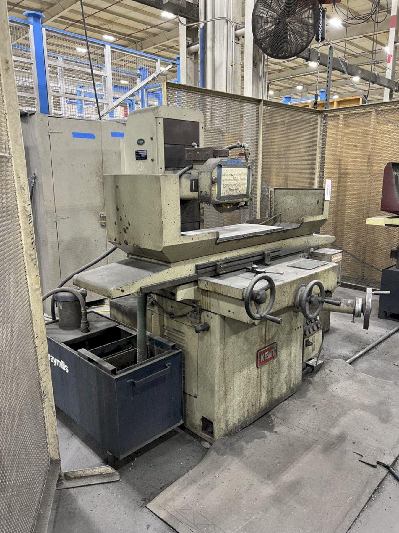 12″ x 24″ KENT MODEL #KGS-300AH AUTOMATIC HORIZONTAL SURFACE GRINDER ...