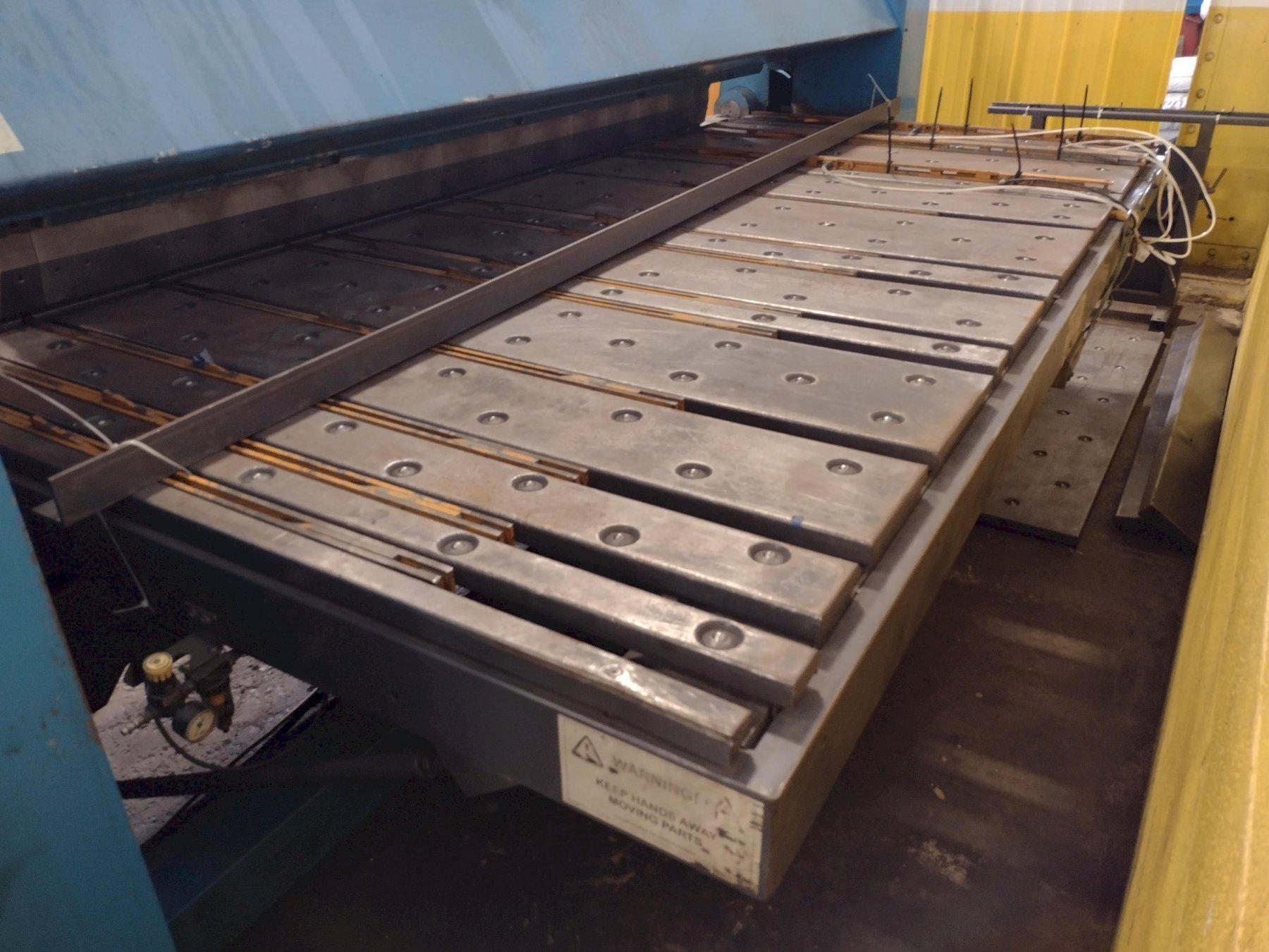 126″ x 9 GAUGE RAS MODEL #74.20 CNC BENDER BENDING MACHINE: STOCK 17101