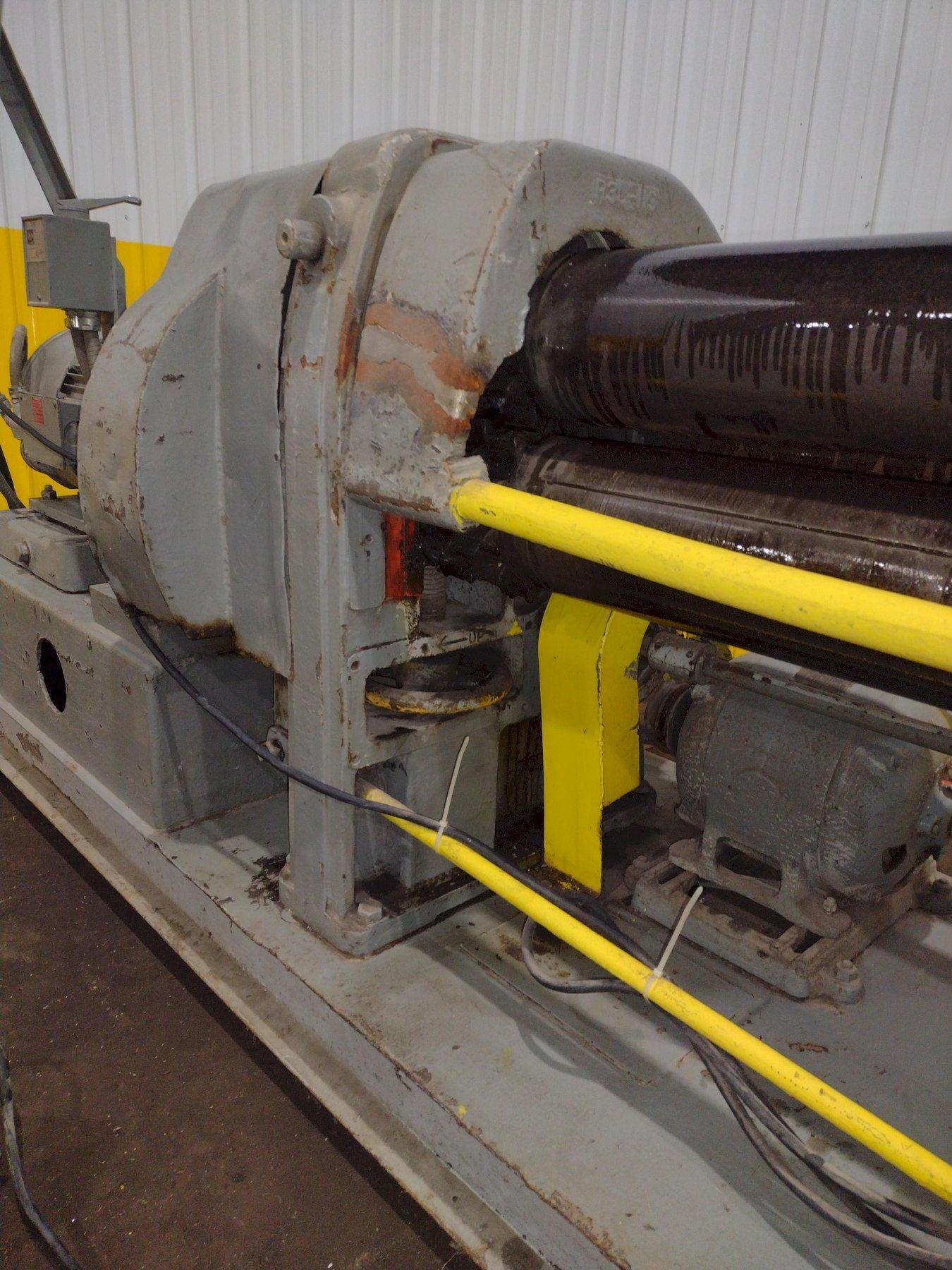 8′ X 10 GAUGE WEBB R3L INITIAL PINCH PLATE BENDING ROLL: STOCK #19870