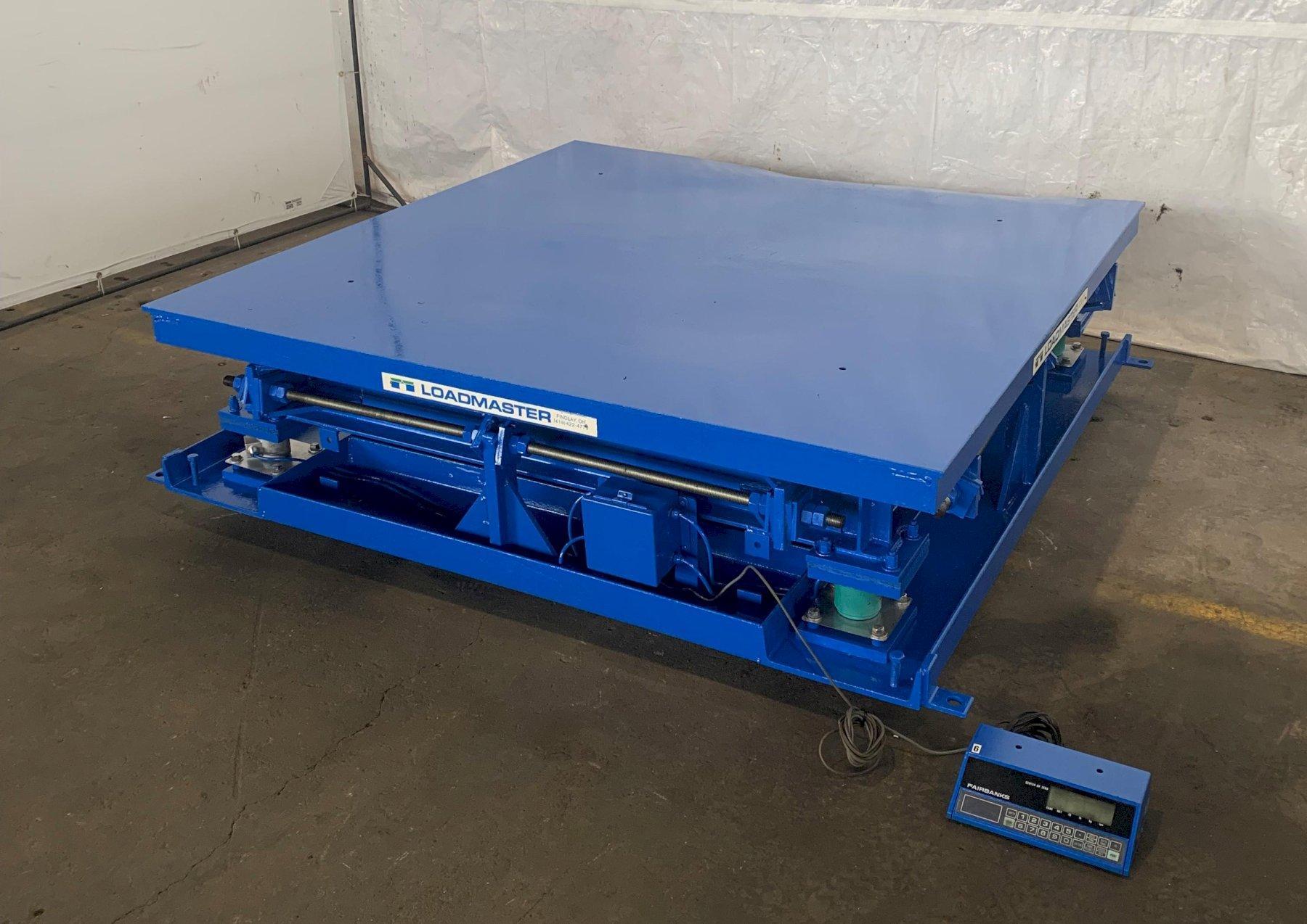 LOADMASTER 6′ x 6′ PLATFORM SCALE w/ FAIRBANKS DIGITAL READOUT. STOCK ...