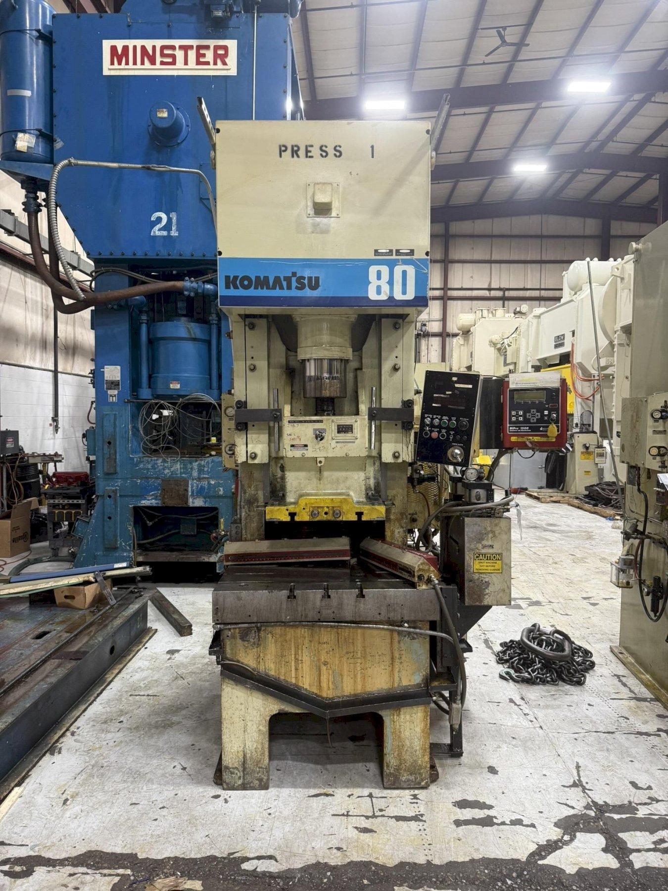 KOMATSU OBS-80 VS - Presses, Gap Frame, Single Crank | Machine Hub