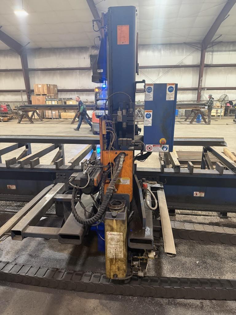 40′ LONG X 2″ DRILL CAPACITY BEAM PEDDINGHAUS OCEAN AVENGER MODEL #1000 ...