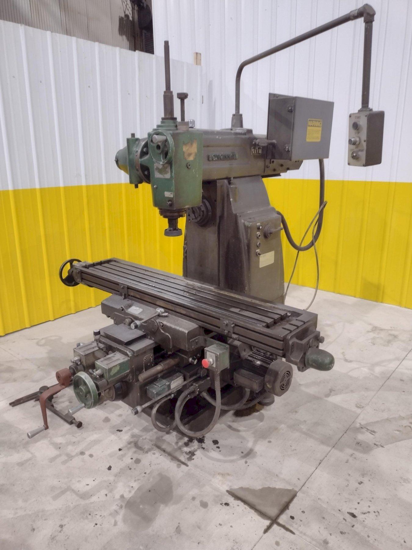 CINCINNATI MILACRON VERTICAL/HORIZONTAL MILLING MACHINE MODEL DH: STOCK ...