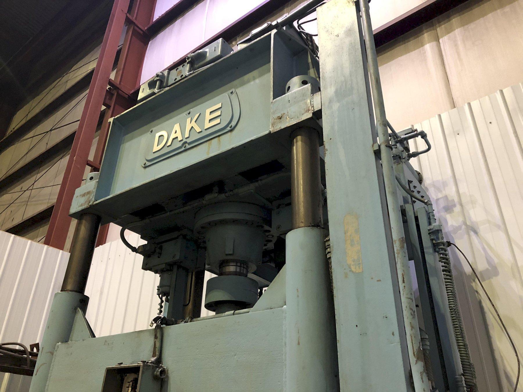 DAKE MODEL #27-777 HYDRAULIC 4 POST PRESS:STOCK 17062