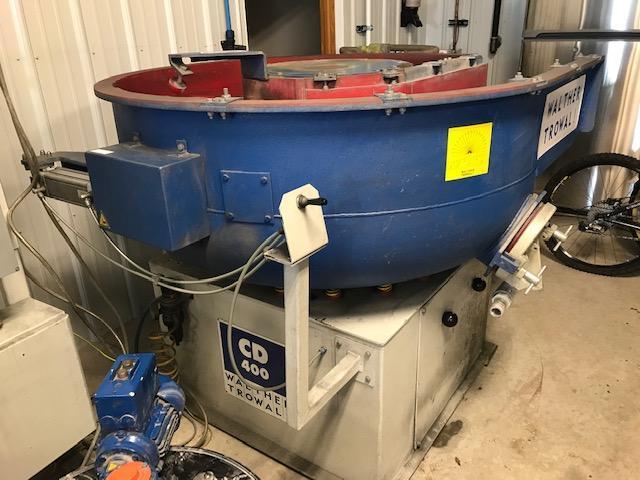 WALTHAR TROWAL COMBINATION CD 400 VIBRATORY BOWL AND ZM 03 WATER ...