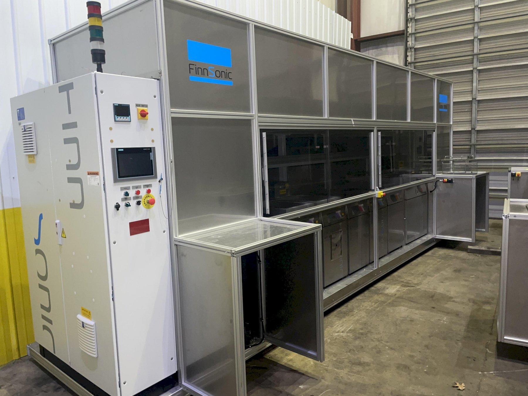 FINNSONIC MODEL #VERSA GENIUS 50/IV AUTOMATIC MULTI-STAGE ULTRASONIC ...