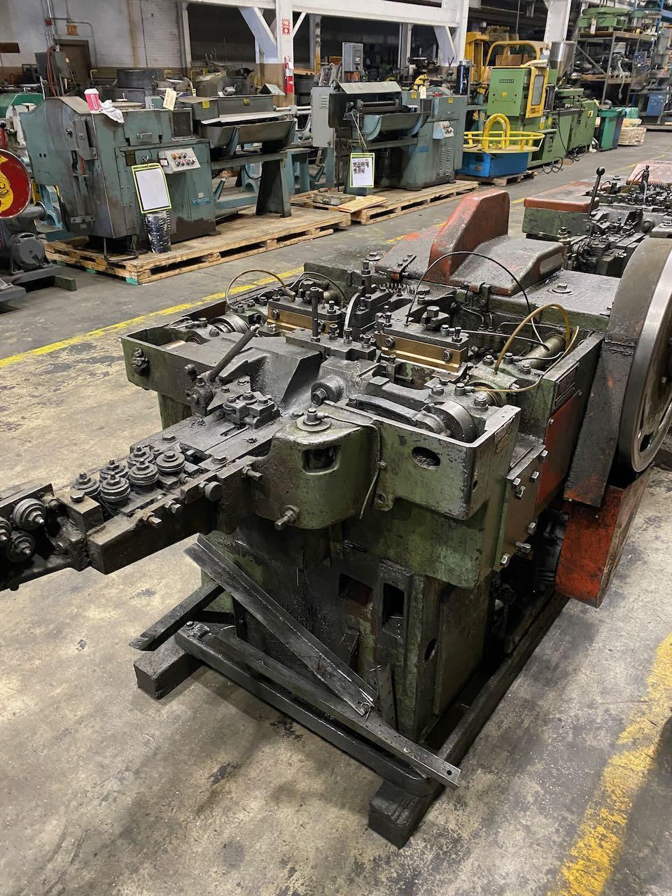 Wafios Model N75 High Speed Nail Header | Hariton Machinery Company, Inc.