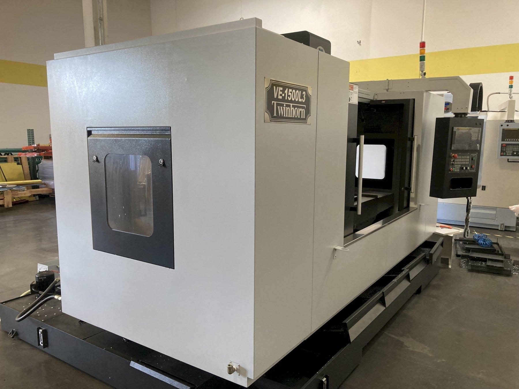 Twinhorn VE-1500L3 Vertical Machining Center with Fanuc Oi-MF Control ...