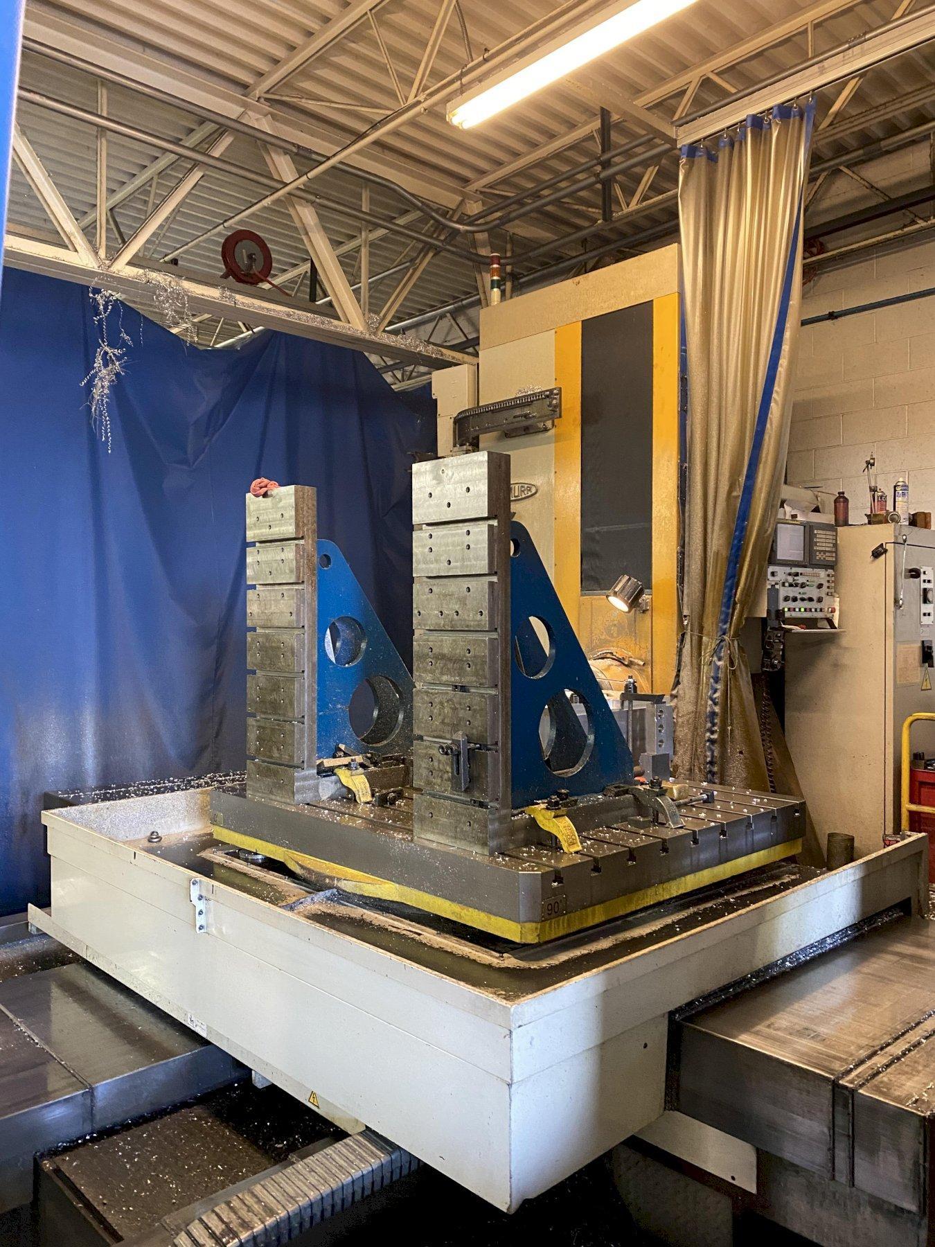 4.25″ Nomura HBA-110T-R3 4 Axis CNC Horizontal Boring Mill | G-2000 Inc.