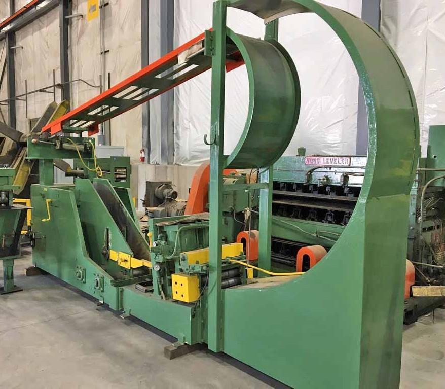 18″ Custom Coil Cradle | Deer Creek Machinery