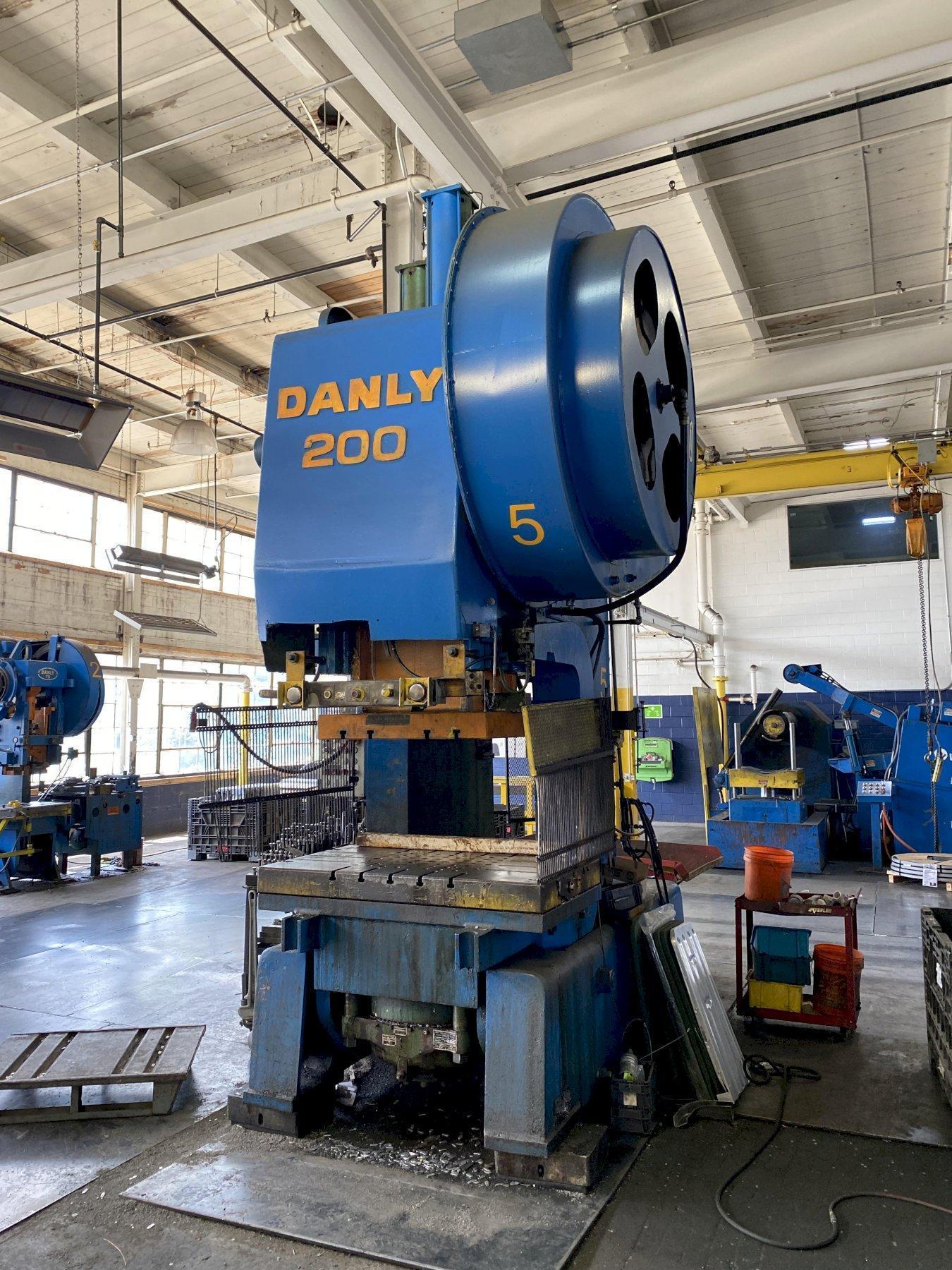 200 TON DANLY OBI PUNCH PRESS: STOCK 17153