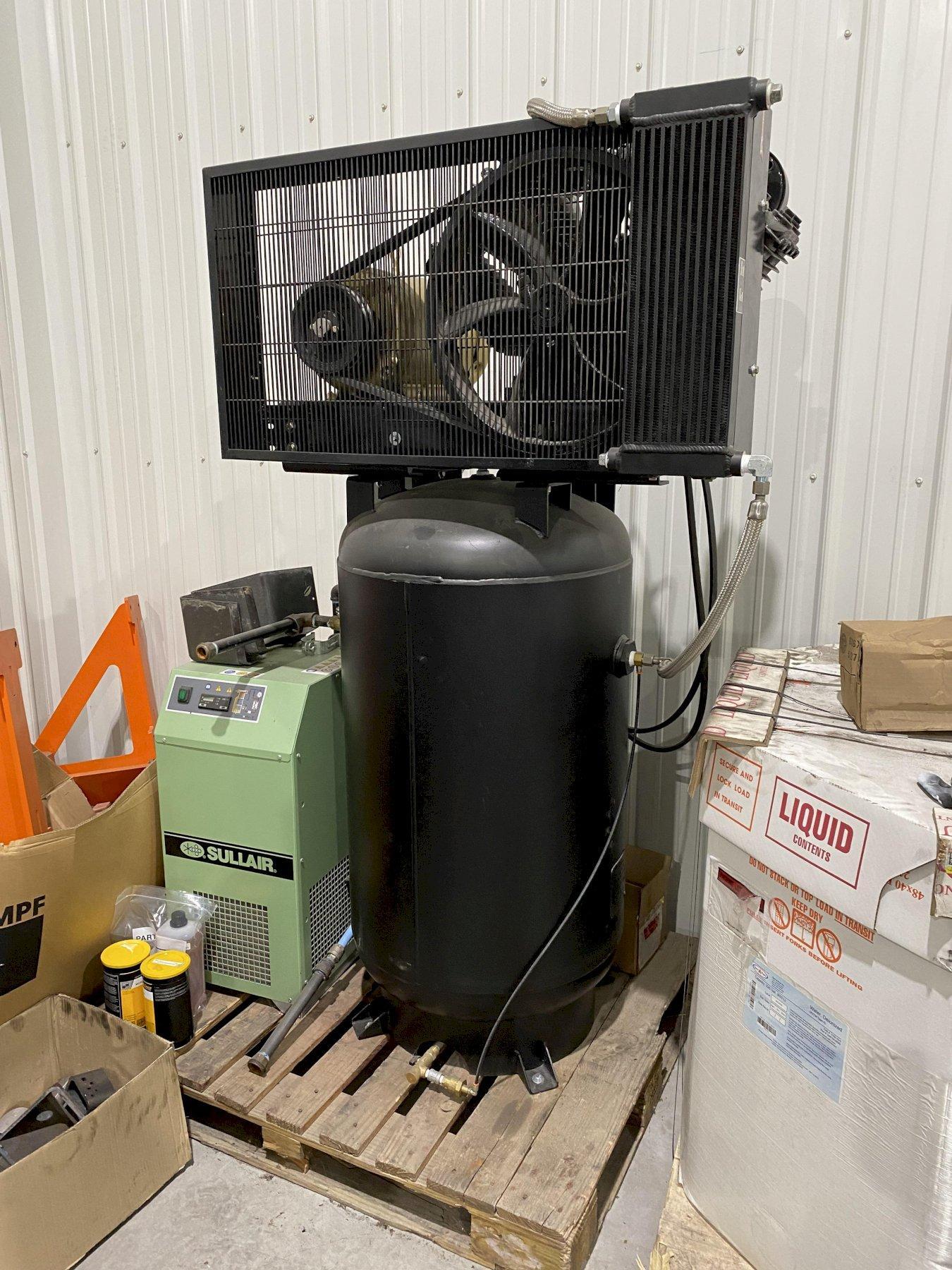 1 – PREOWNED ICP AIR-COOLED RECIPROCATION COMPRESSOR, MODEL #: CA2, S/N ...