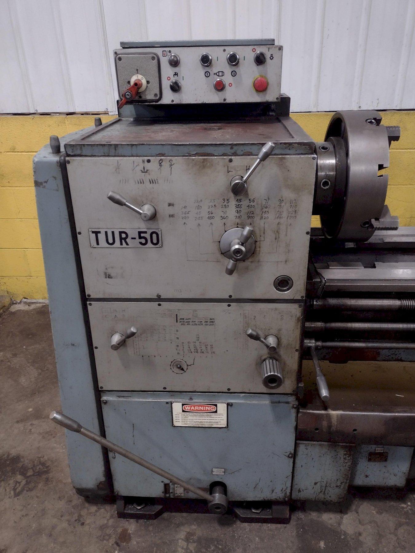 18″ X 82″ TOOLMEX MODEL TUR-50 ENGINE LATHE. STOCK # 1264022 | G-2000 Inc.