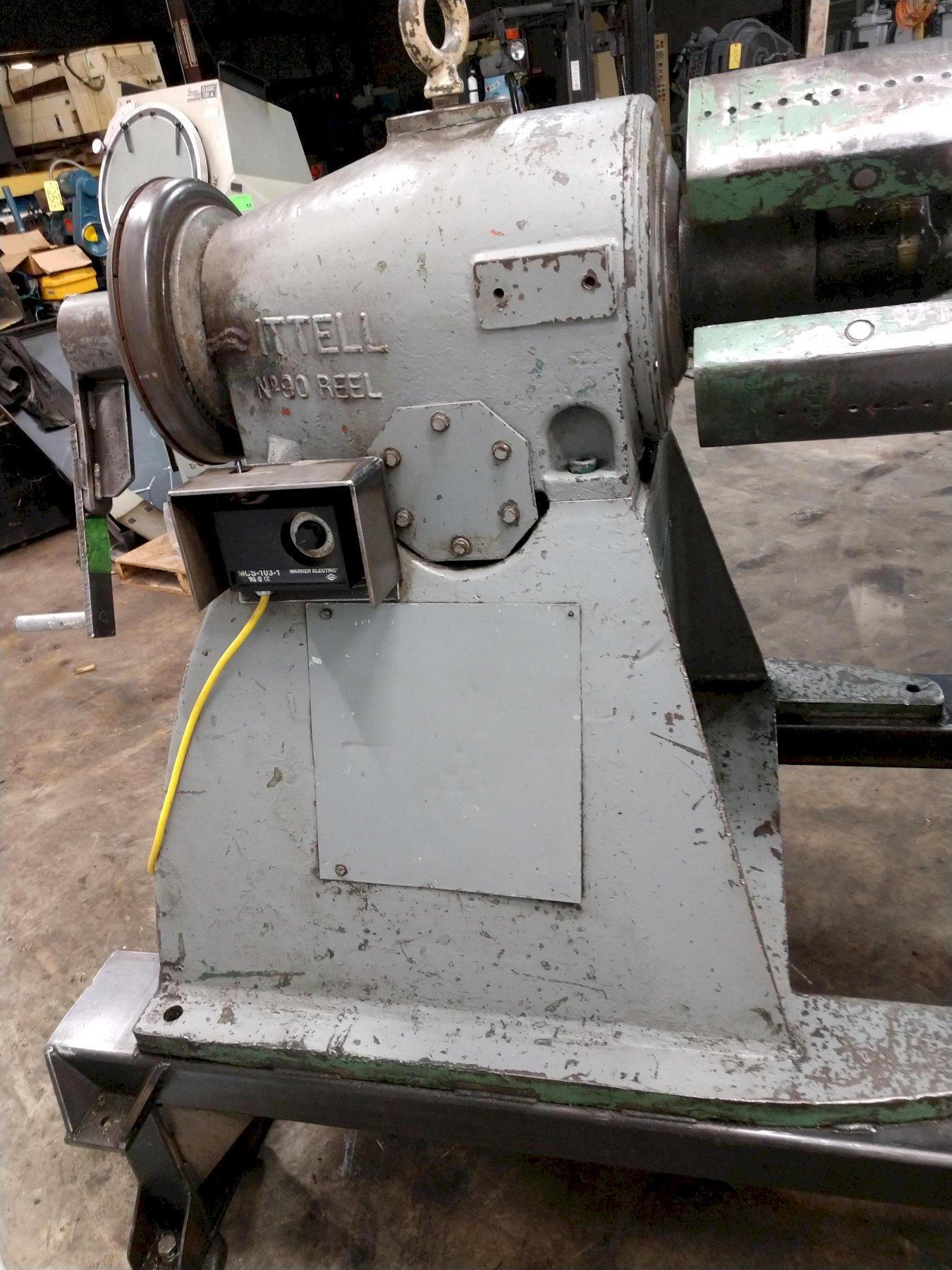 10,000 LB X 48″ LITTELL MODEL #90 NON MOTORIZED COIL REEL UNCOILER ...