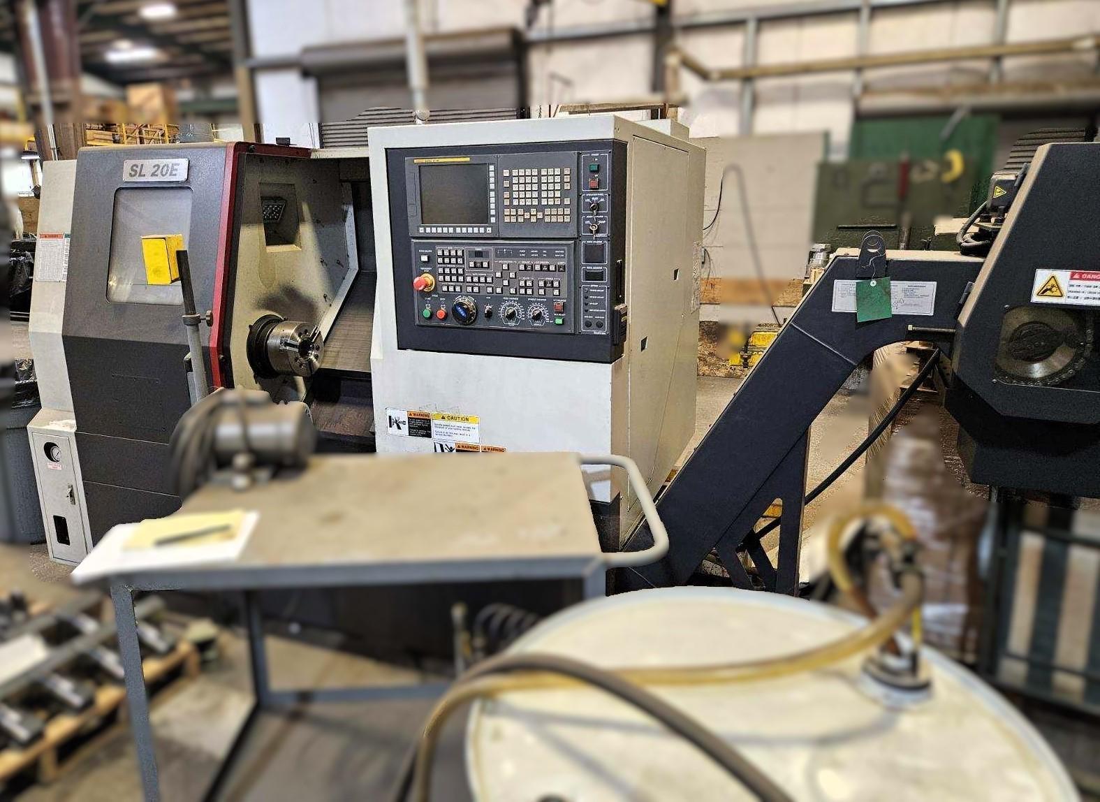 Samsung SL20E Turning Center 2018 Fanuc Control Oi-TD, 10″ Chuck, Box ...