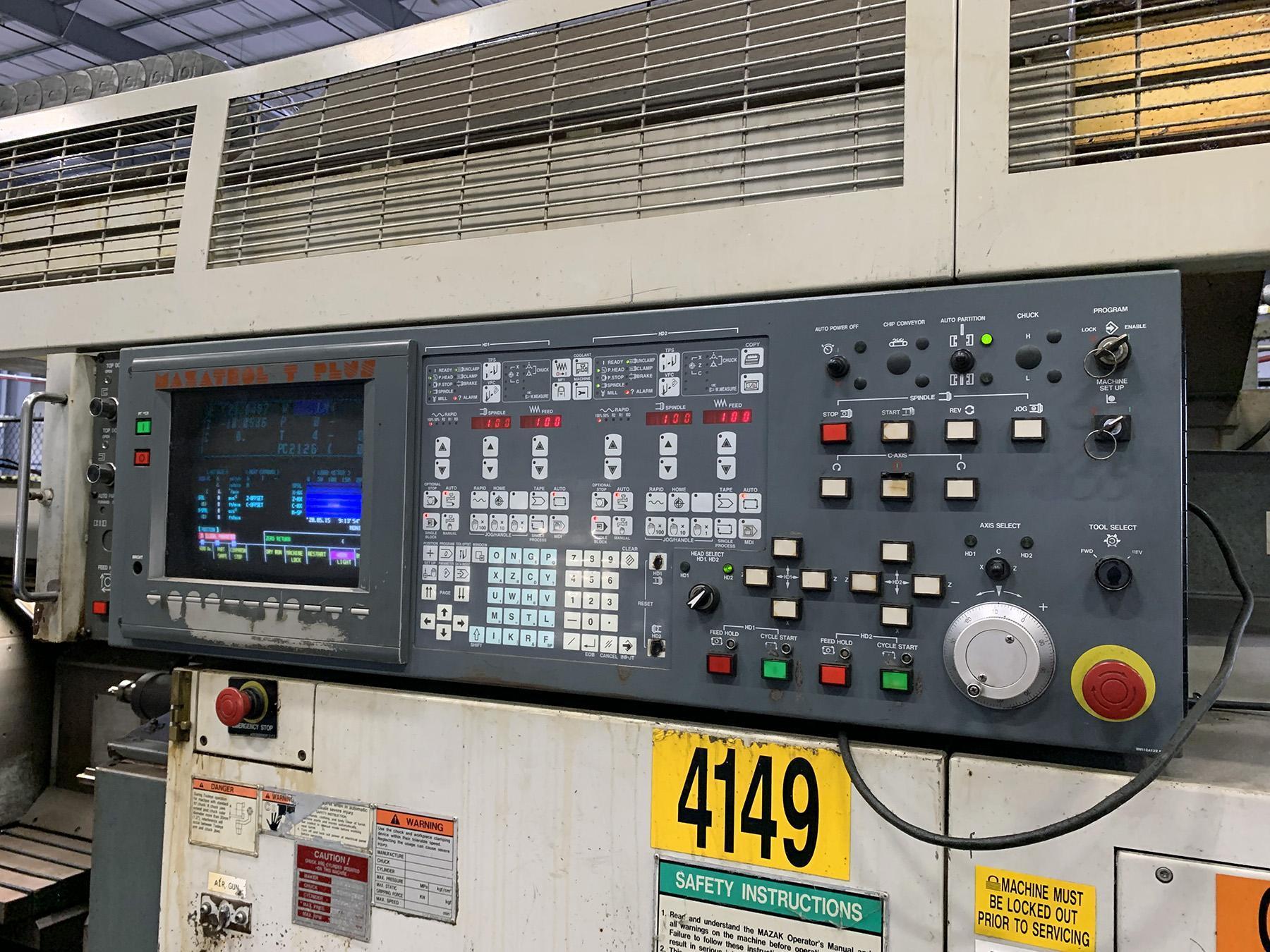 USED, MAZAK MULTIPLEX 630 CNC TURNING AND MILLING CENTER | Harris ...