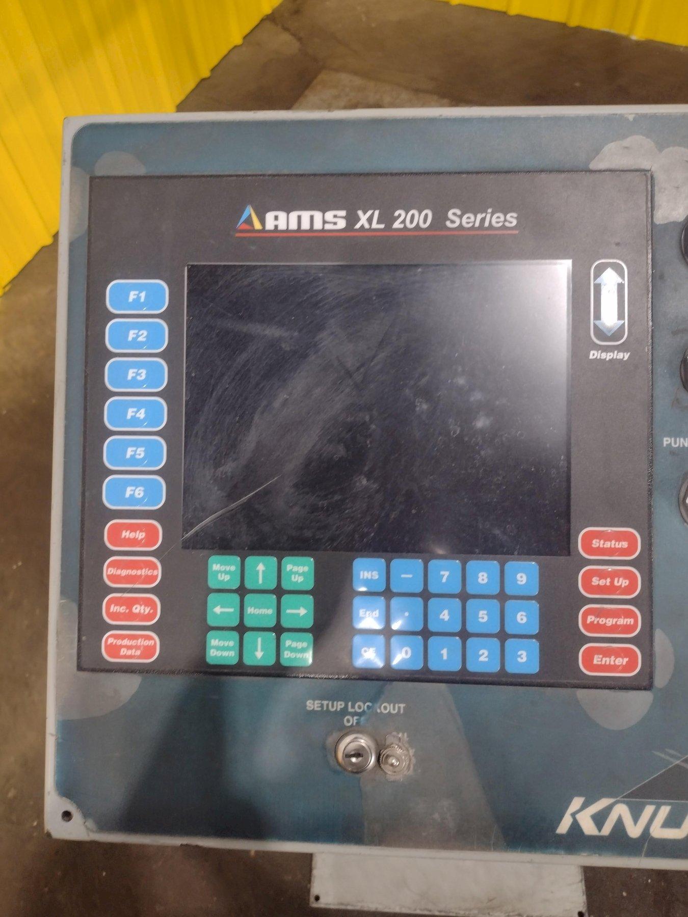 12 STAND X 10″ KNUDSON STUD & TRACK FRAMING ROLLFORMER, WITH AMS XL 200 ...