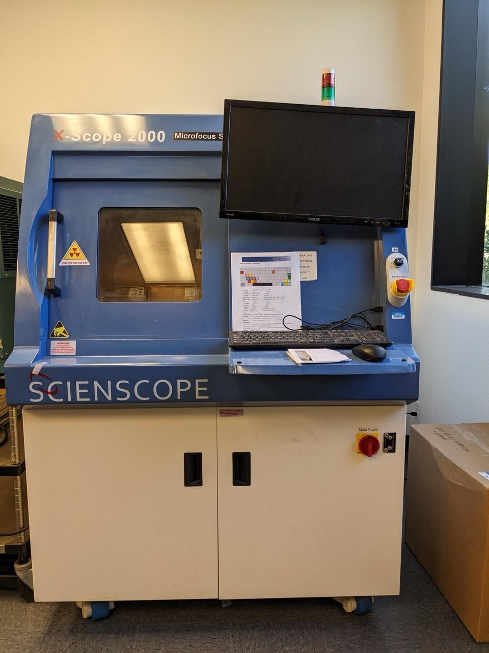 SCIENSCOPE X-Scope 2000 - Chemical & Process Equipment | Machine Hub