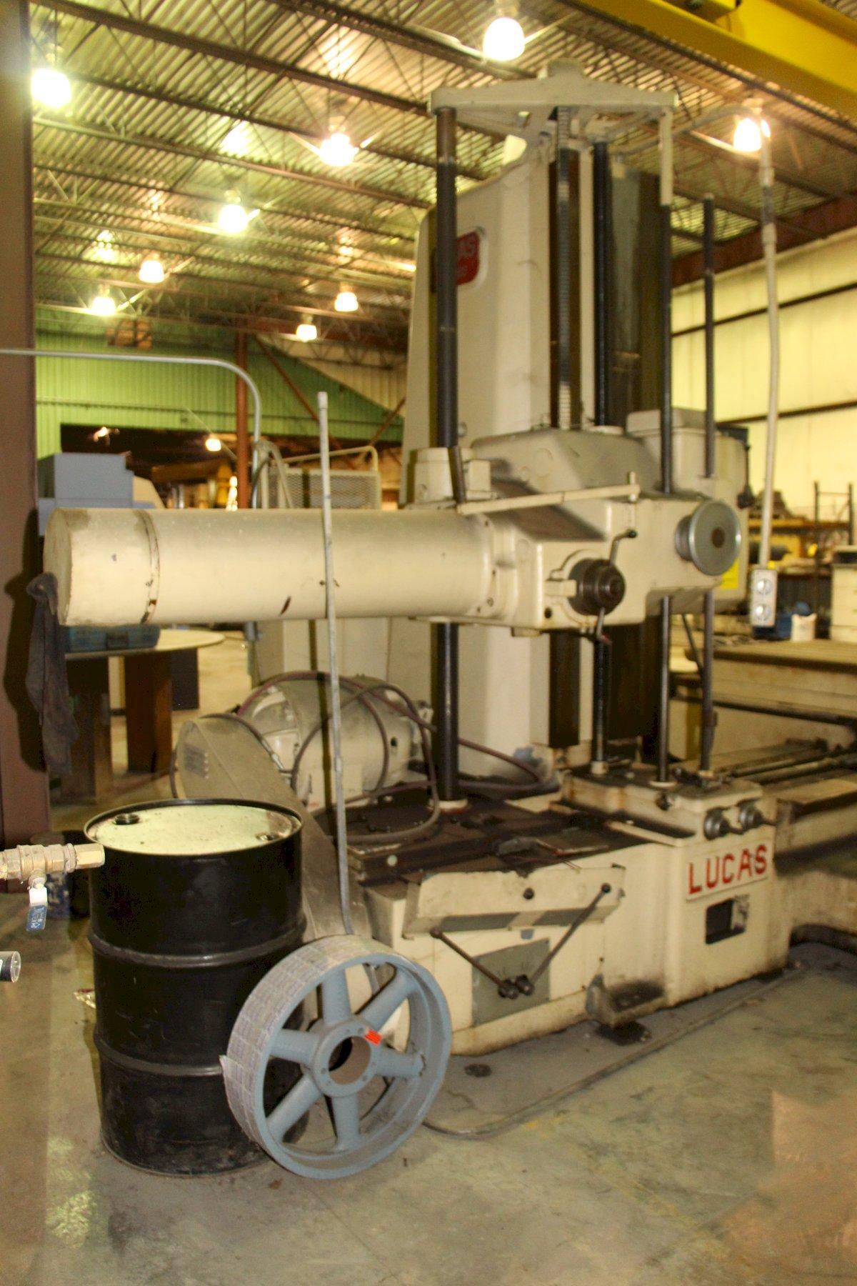 4″ Lucas Model 42B-60 Horizontal Table Type Boring Mill | G-2000 Inc.