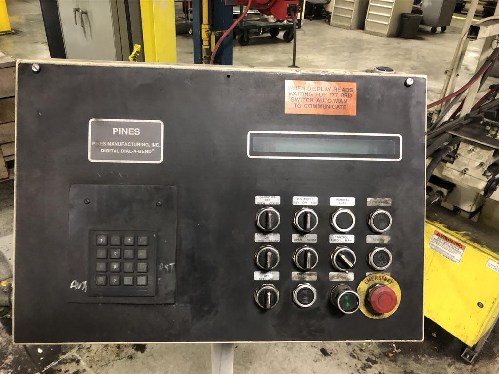 PINES #1 TUBER BENDER, 1996, LEFT HAND, MANDREL EXTRACTOR, DIGITAL DIAL ...