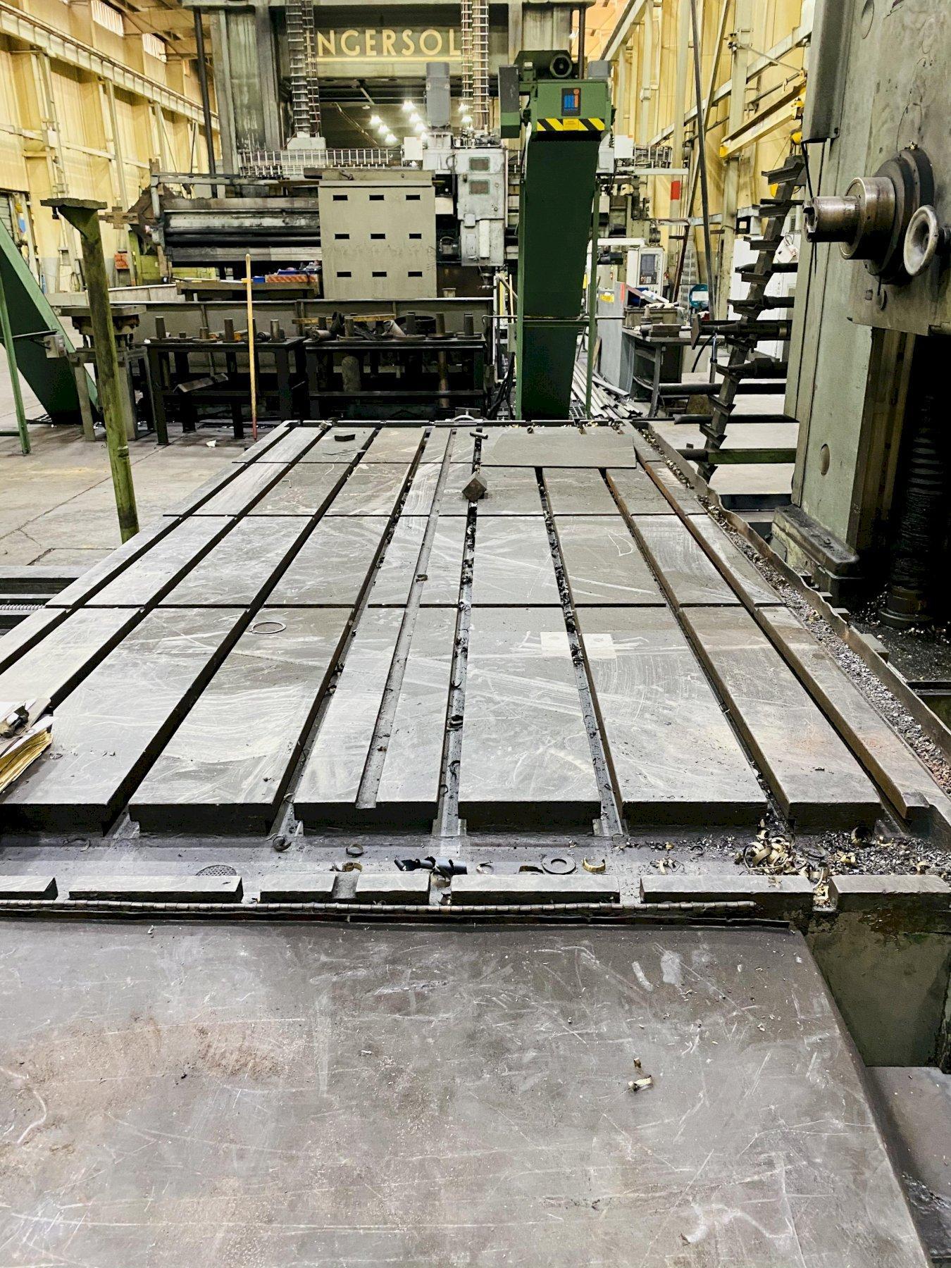 5″ CINCINNATI GILBERT SERIES 5 TABLE TYPE HORIZONTAL BORING MILL STOCK ...