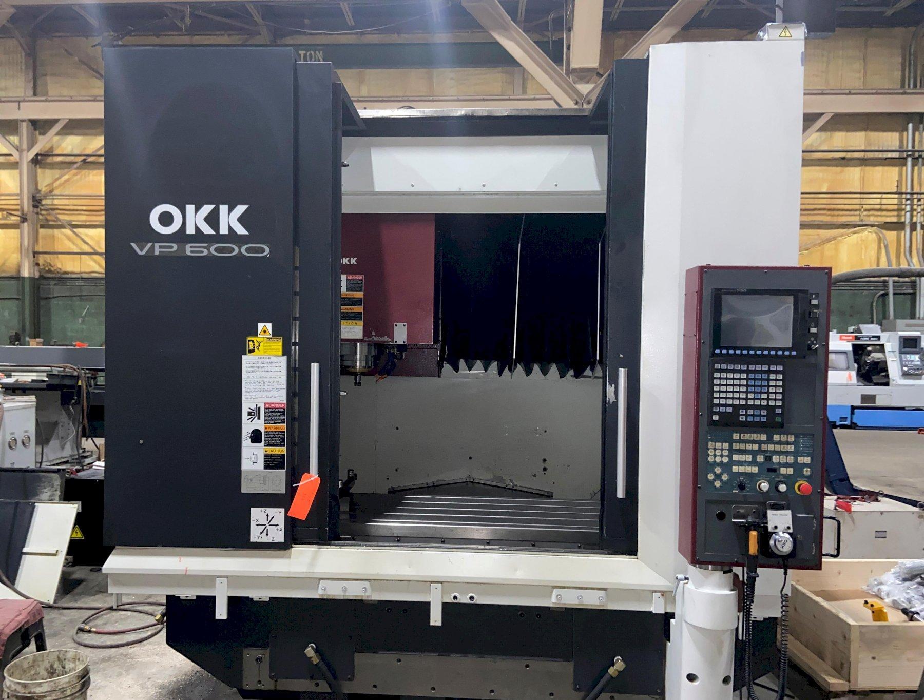 OKK VP600 CNC Bridge Style Vertical Machining Center | Buy and Sell Surplus CNC Machinery | S&M ...