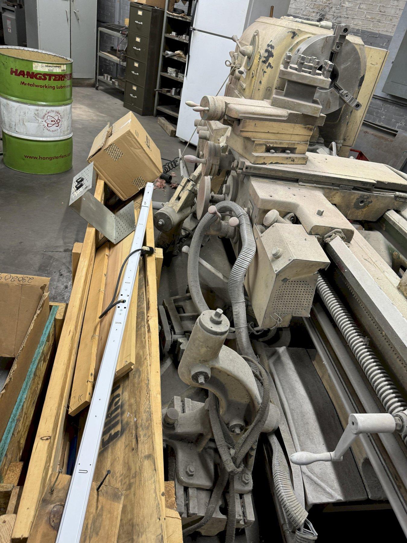 36″ X 120″ HOLLOW SPINDLE LION ENGINE LATHE. STOCK # 1228724 | G-2000 Inc.