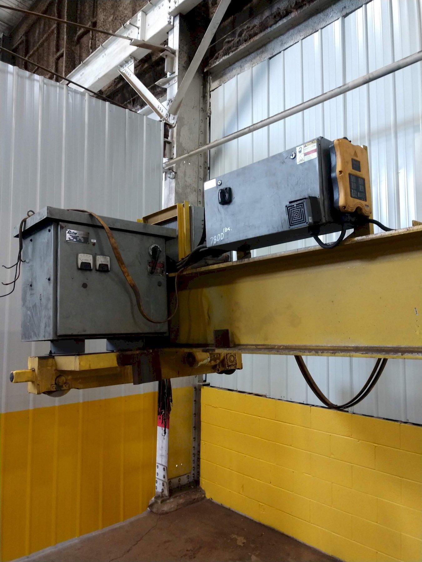 5 TON X 32′ D & S ACE SINGLE GIRDER TOP RUNNING BRIDGE CRANE: STOCK #12519