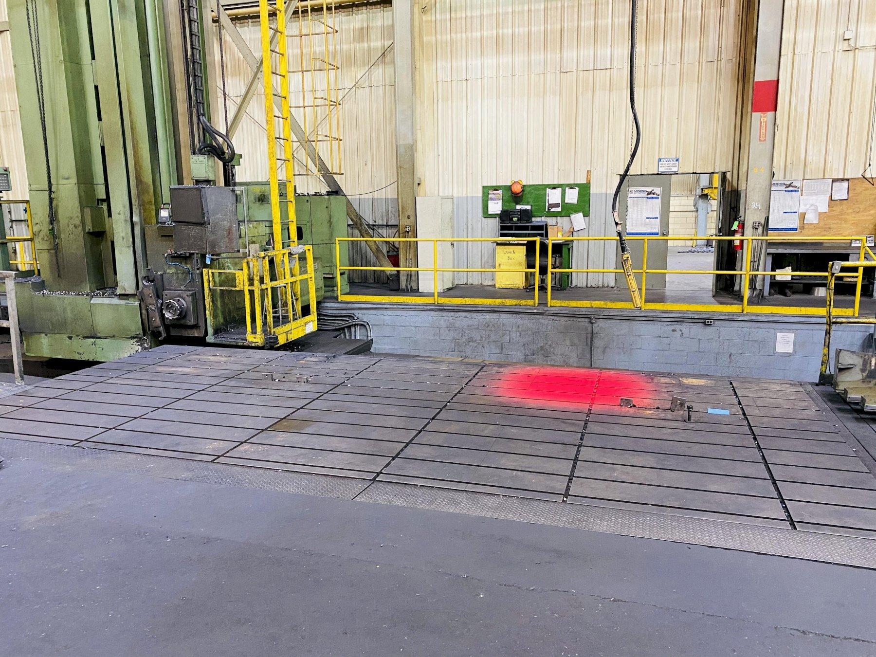 120″ X 288″ X 12″ T-SLOTTED FLOOR PLATE. STOCK # 0310021 | G-2000 Inc.