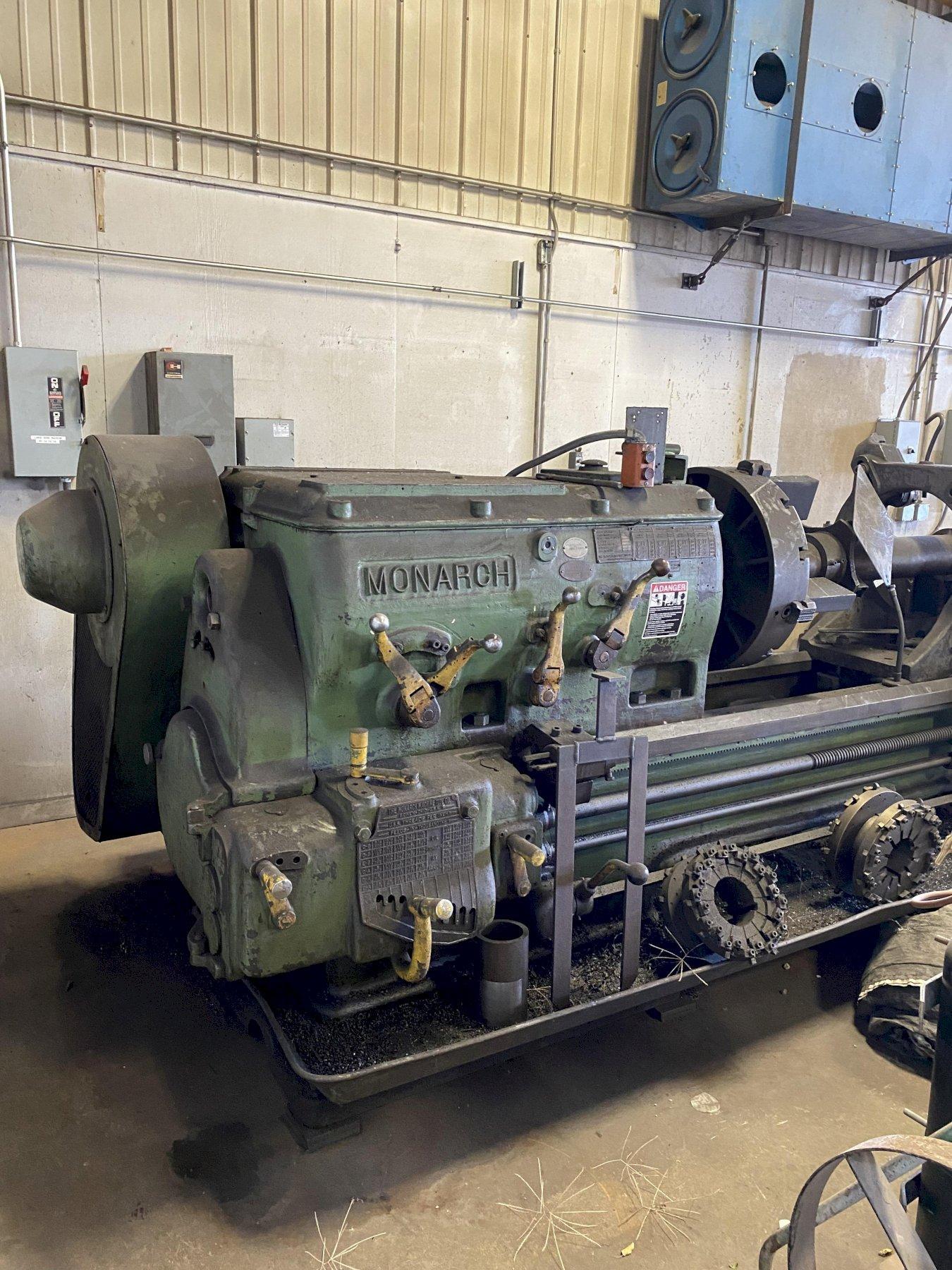 1 – PREOWNED MONARCH LATHE, MODEL #: 27N, YEAR: 1942 | Smith Machinery ...