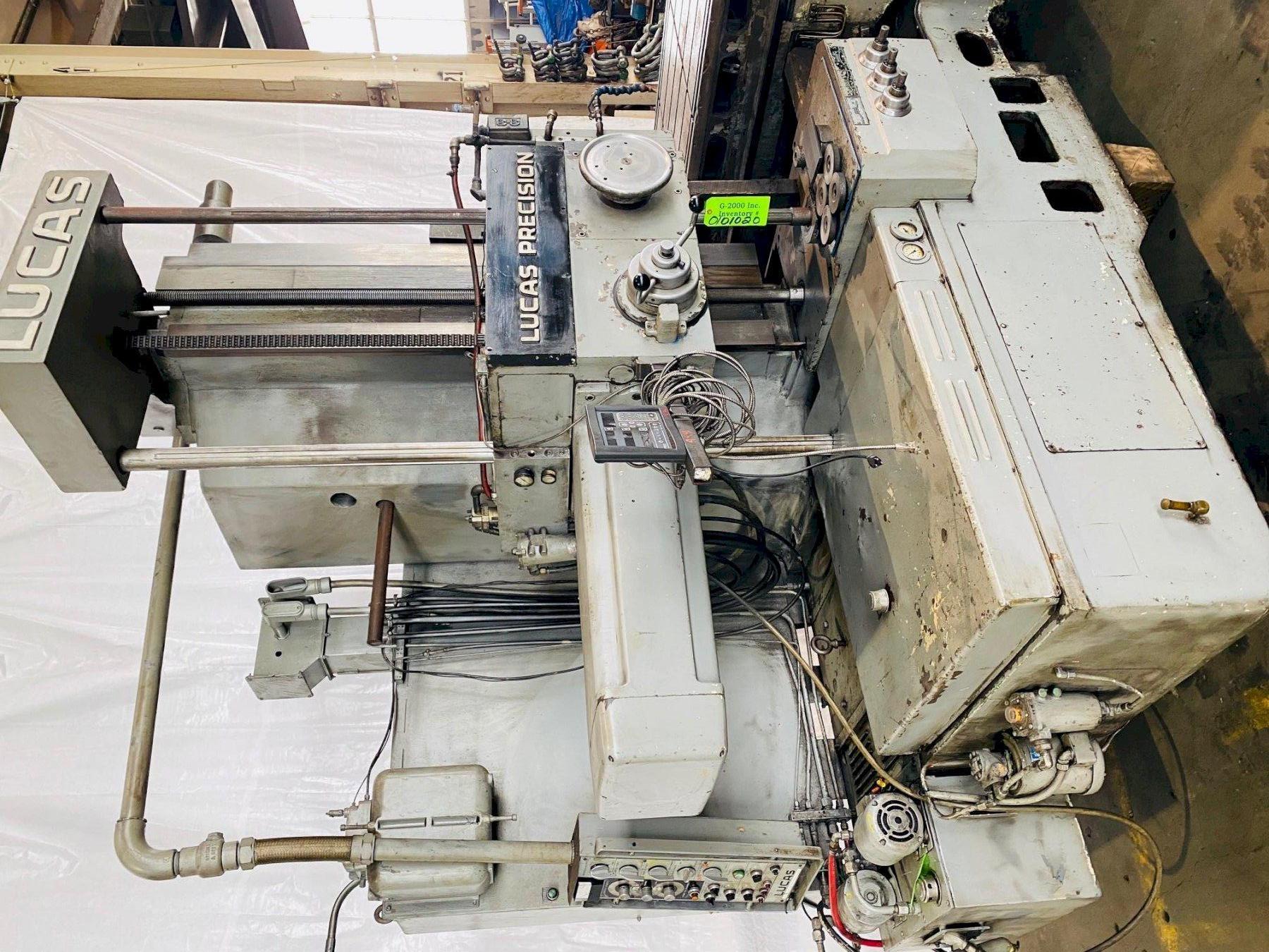 4″ Lucas Precison 441B-72 Horizontal Table Type Boring Mill | G-2000 Inc.