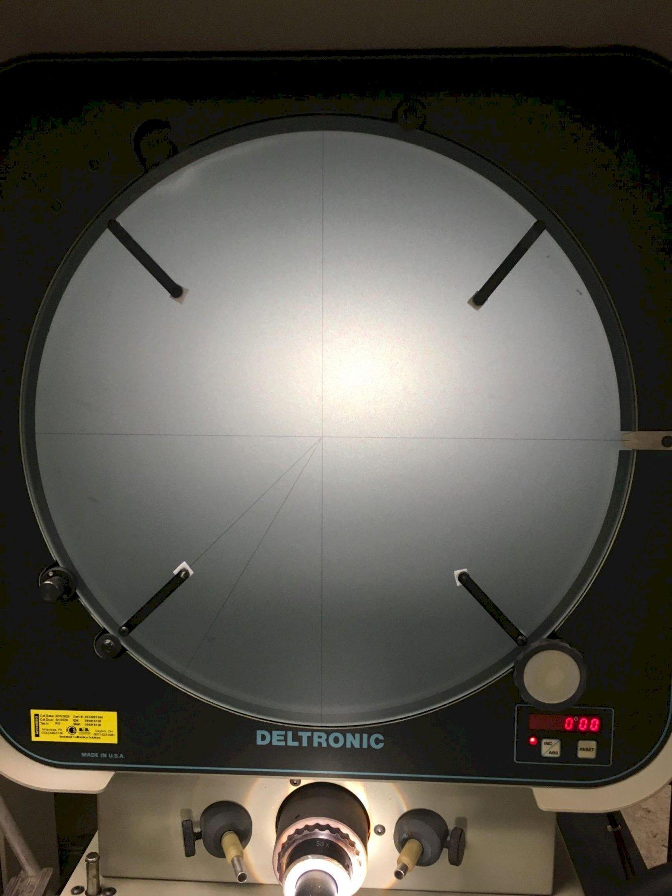 Deltronic DH216 Optical Comparator, S/N 399016120, New 1999. | AMC
