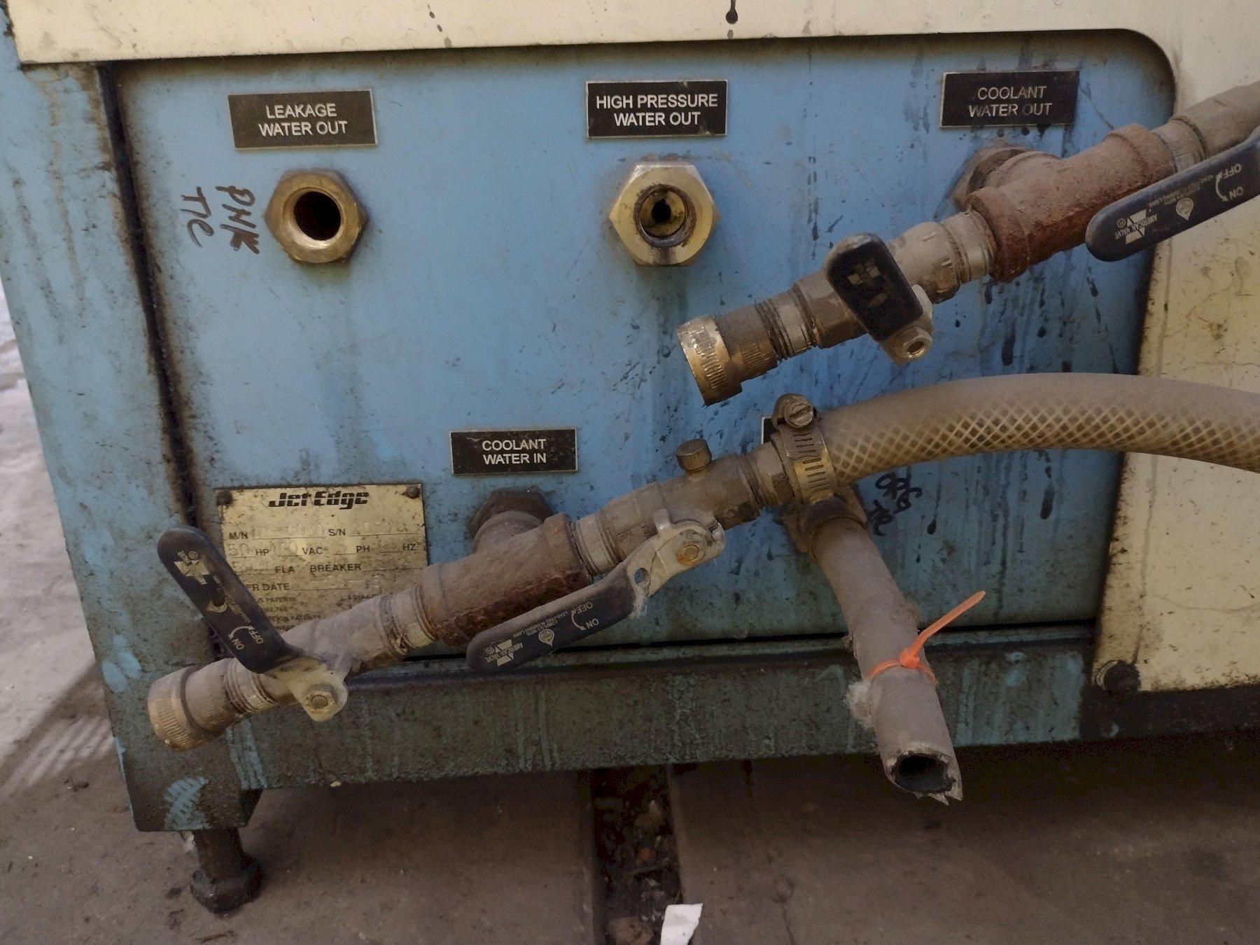 50 HP JET EDGE MODEL #IP-60-50 WATER JET INTENSIFIER PUMP: STOCK #19667