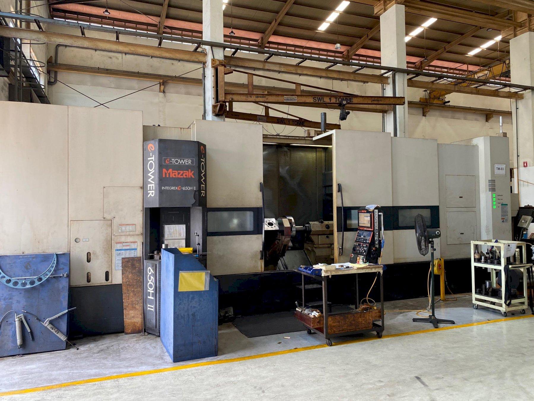2008 MAZAK Integrex e650H/4000 II – CNC Mill/Turn Horizontal Lathe ...