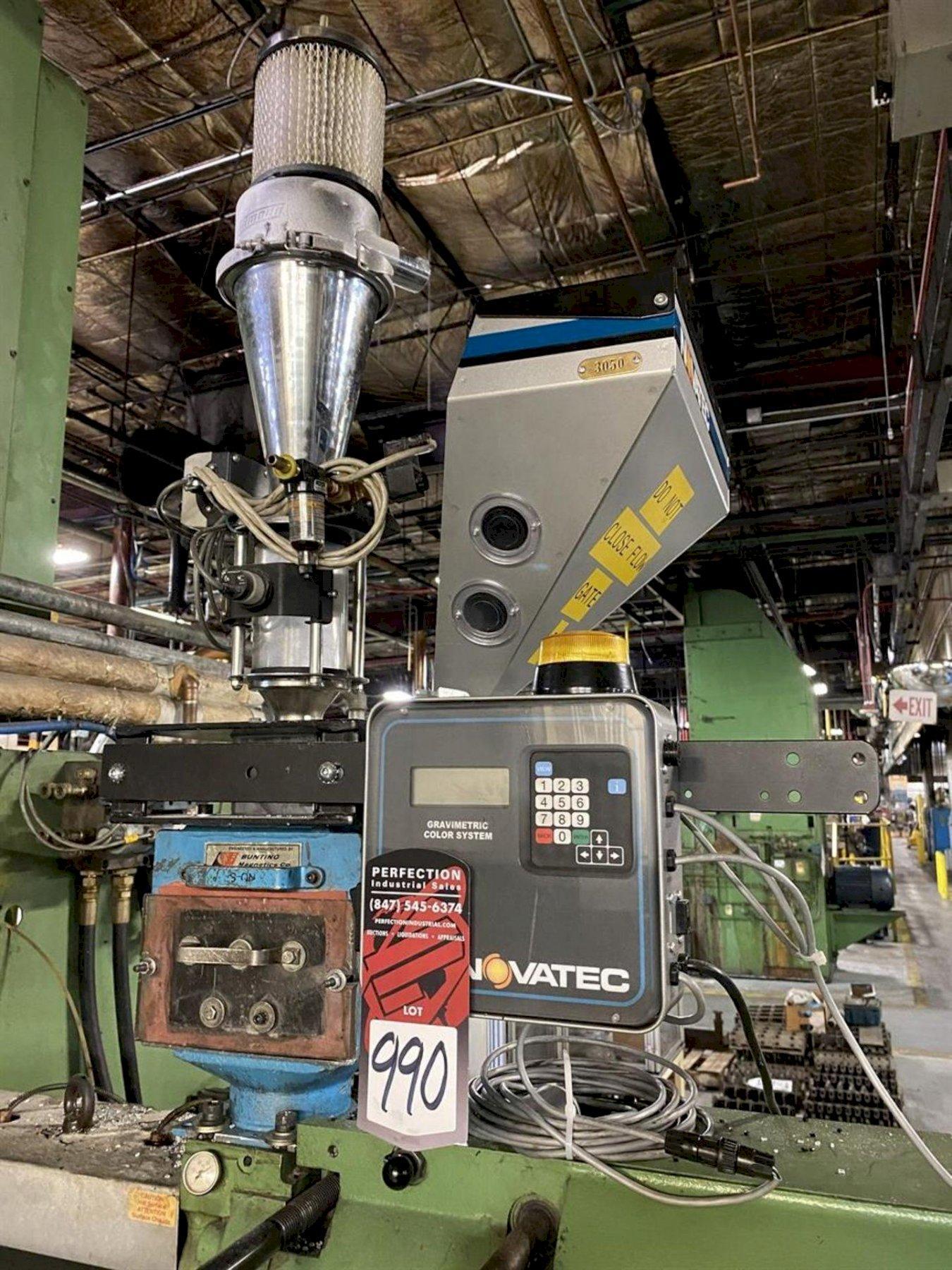 NOVATEC / MAGUIRE MODEL MGF-4-ST GRAVIMETRIC FEEDER: STOCK #13535