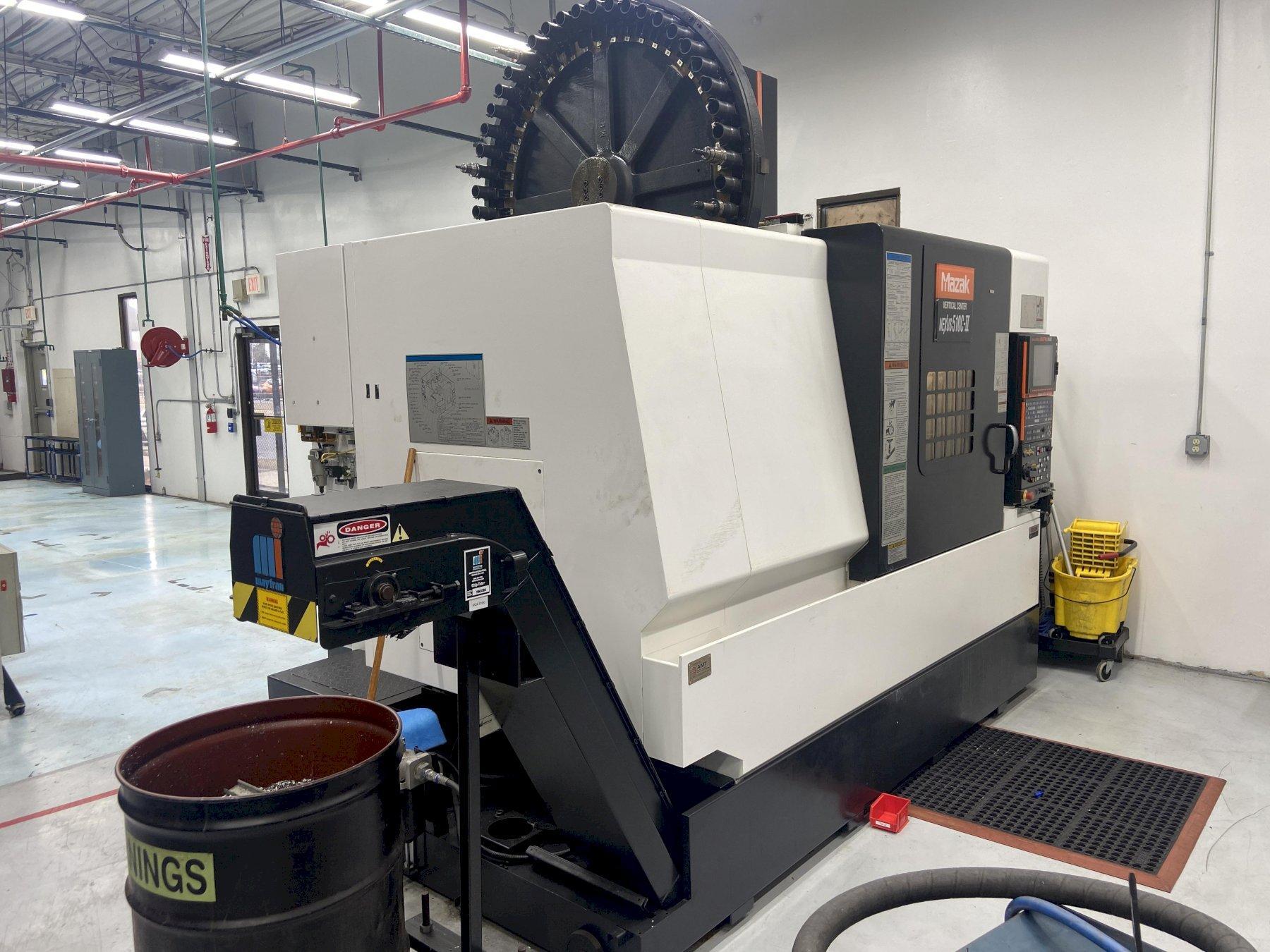 Mazak VCN 510C-II with 4th Axis Rotary Table For Sale – 2011 | Tramar ...