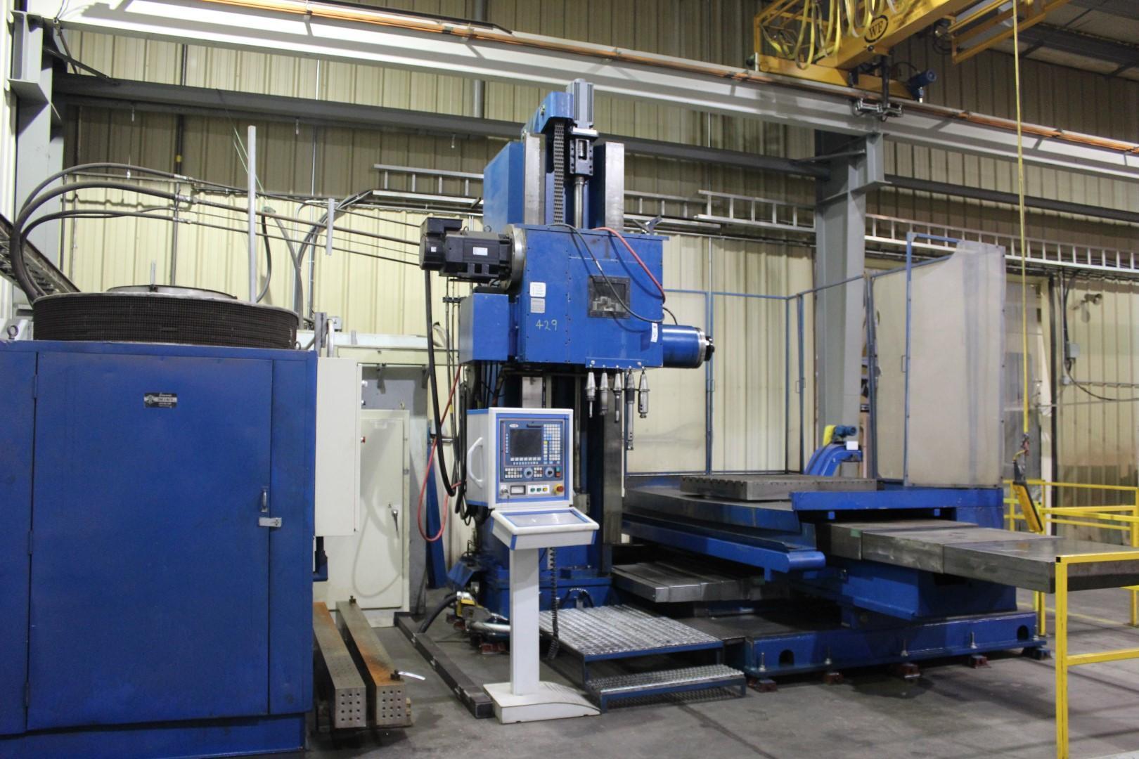5″ Lucas CNC Horizontal Boring Mill | G-2000 Inc.